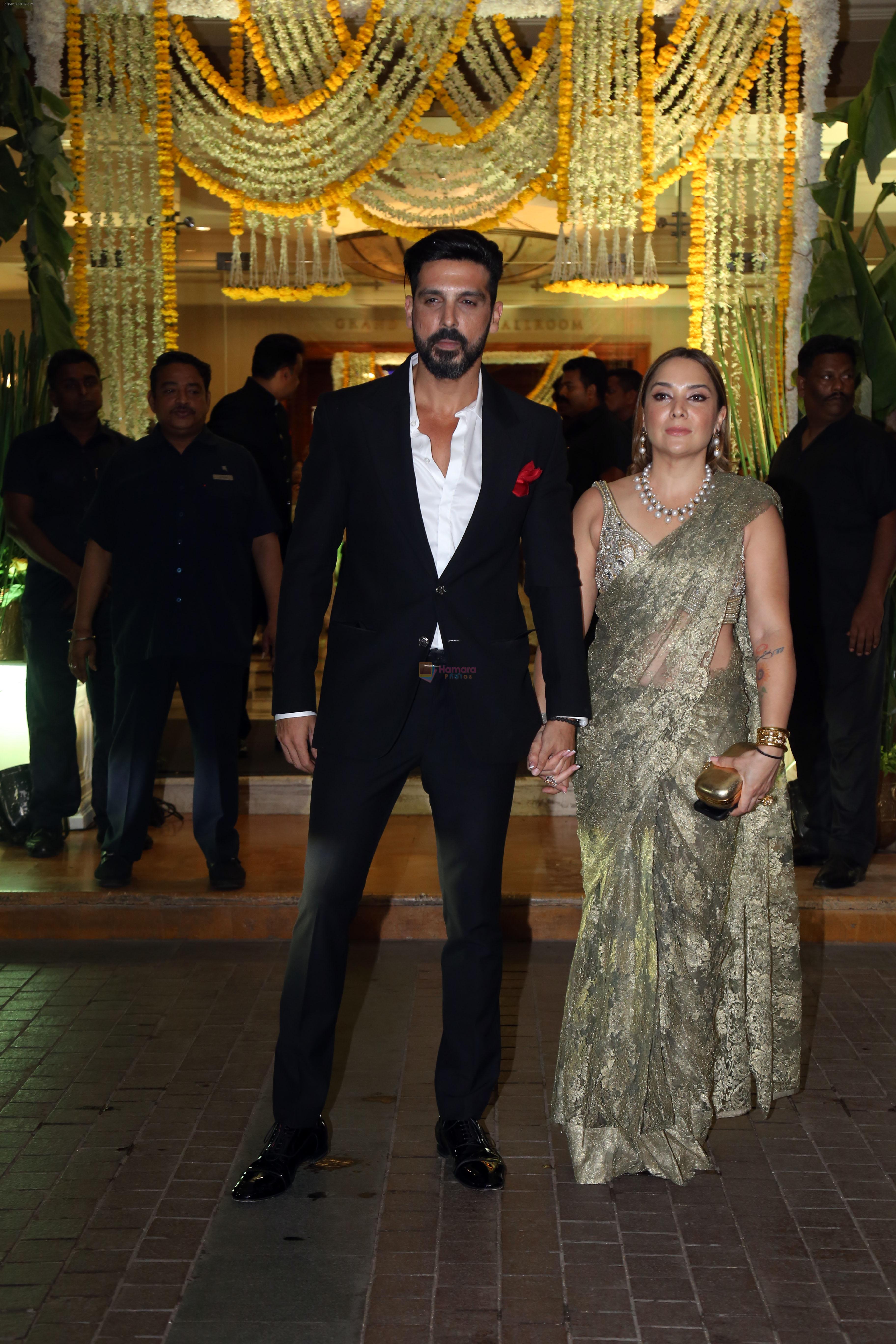 Zayed Khan with wife Malaika Parekh at Madhu Mantena and Ira Trivedi ...