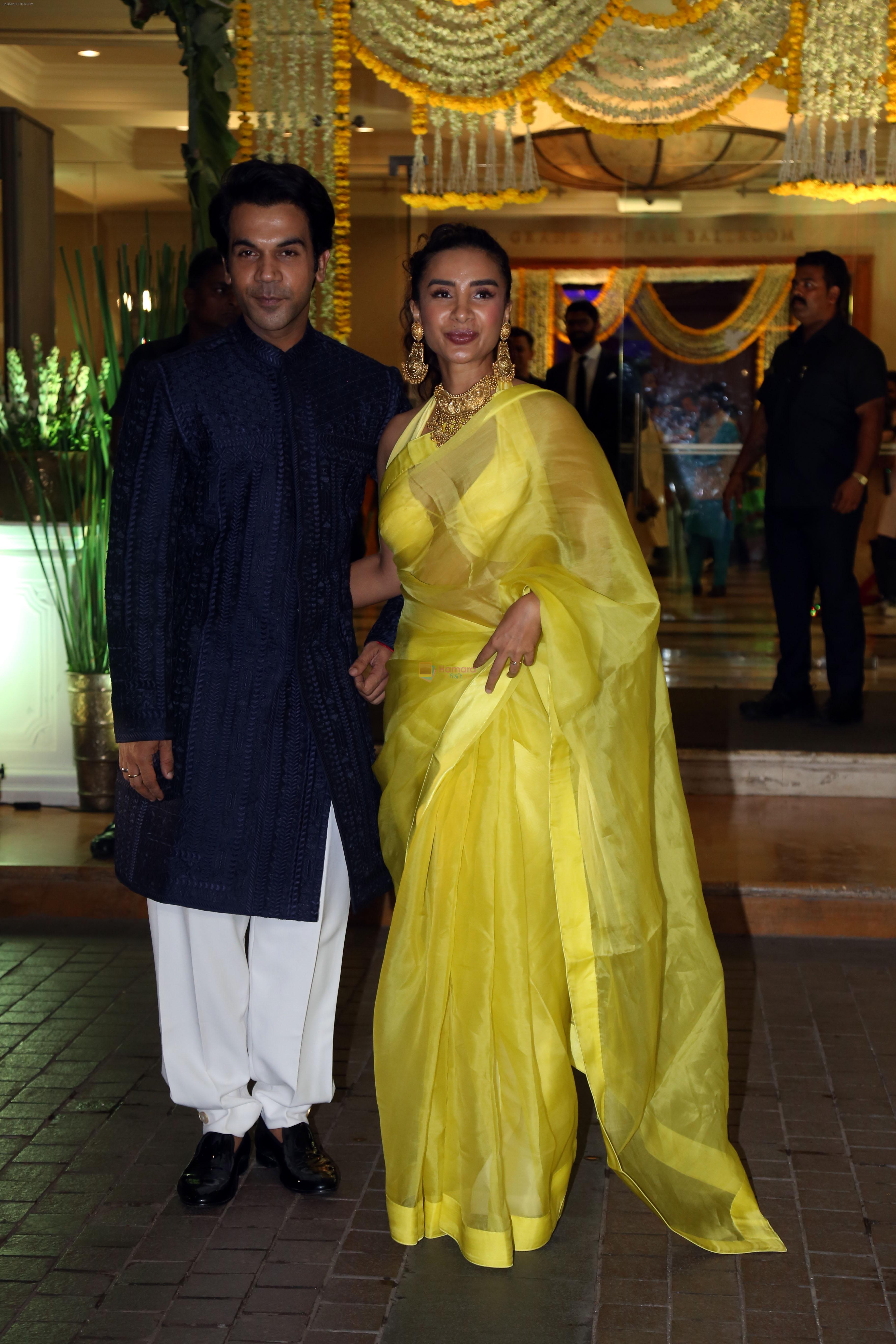 Patralekha with spouse Rajkummar Rao at Madhu Mantena and Ira Trivedi ...