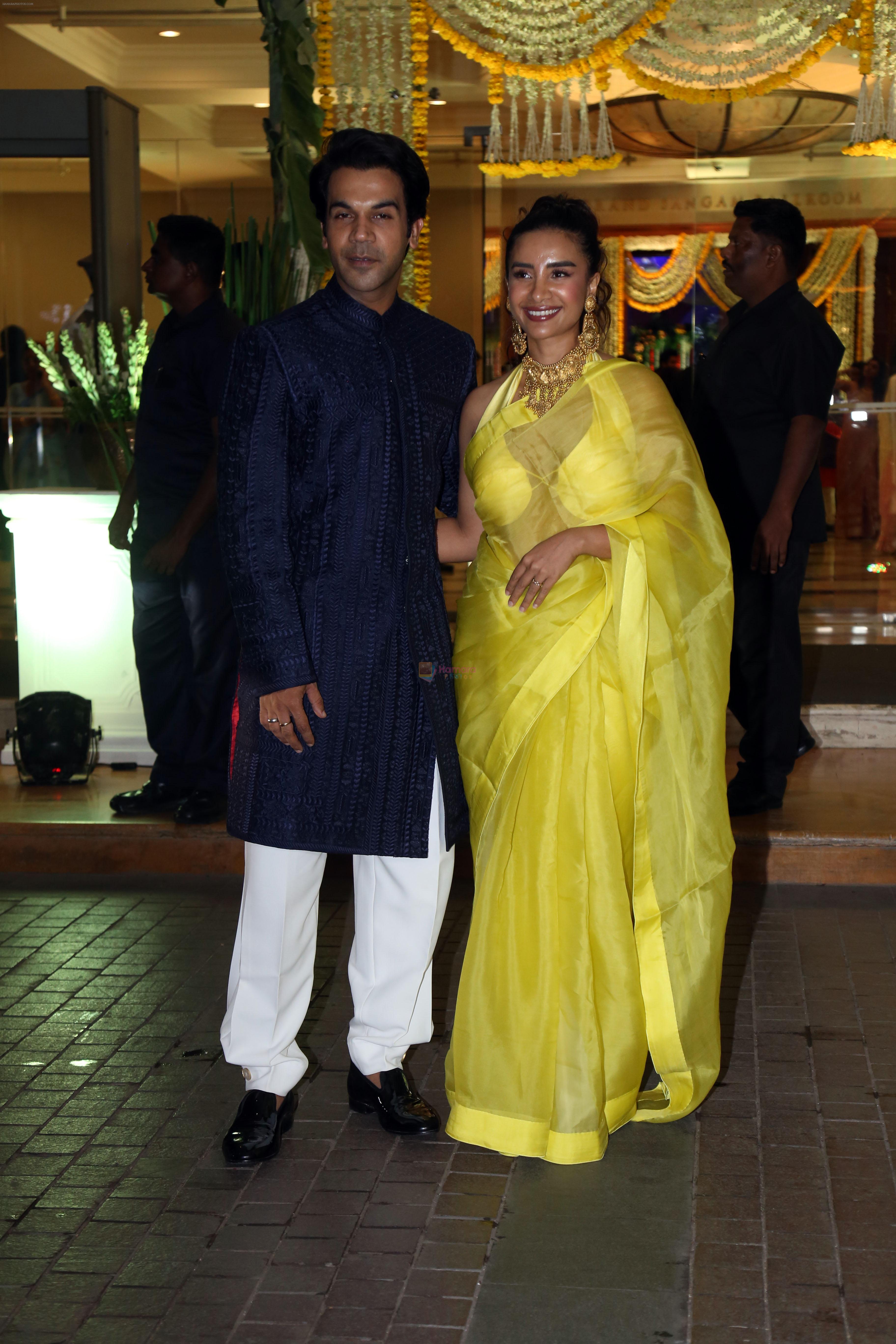 Patralekha with spouse Rajkummar Rao at Madhu Mantena and Ira Trivedi ...