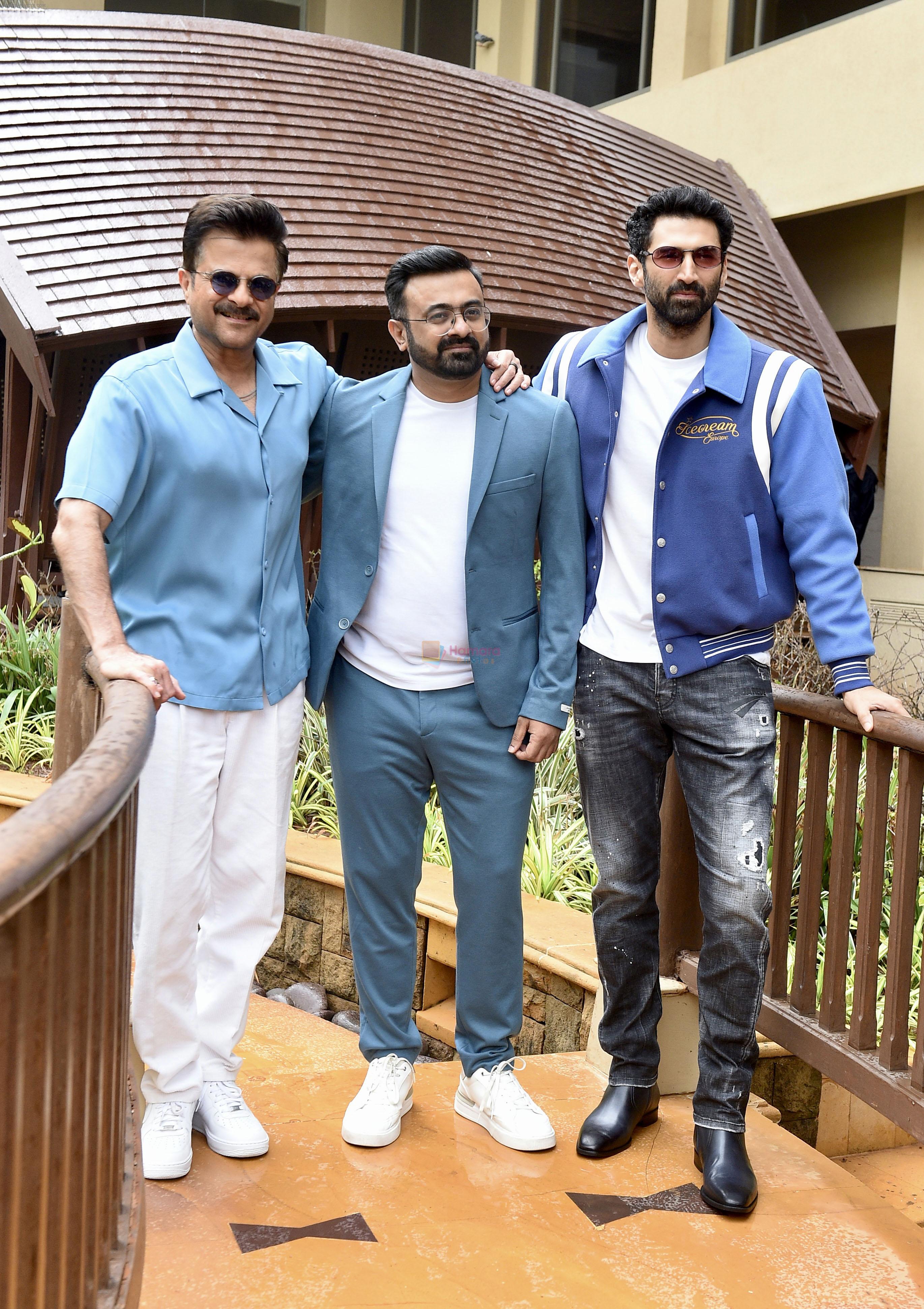 Anil Kapoor, Aditya Roy Kapur and Sandeep Modi promote The Night ...