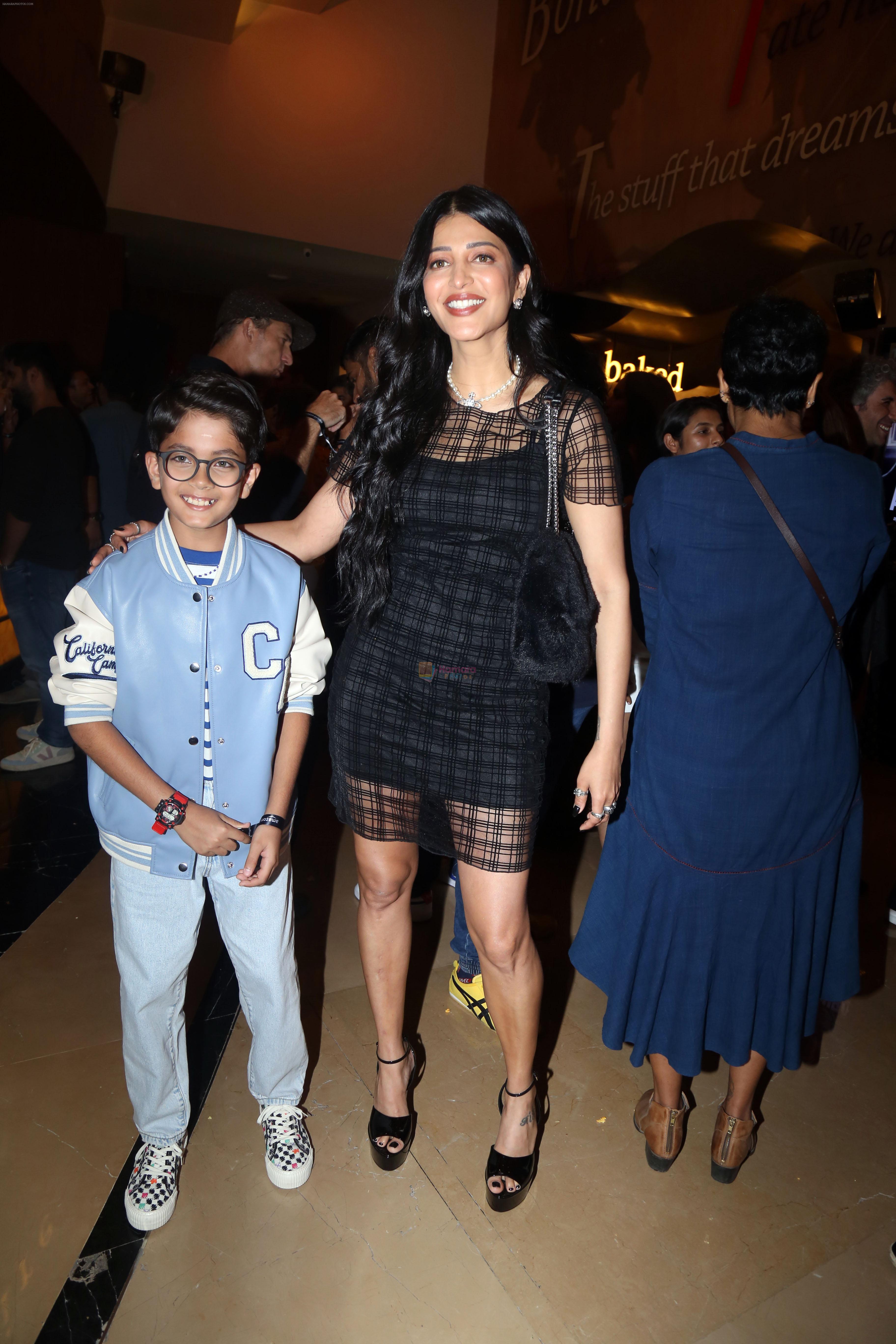 Shrenik Arora, Shruti Haasan at the Screening of Horror Series Adhura ...