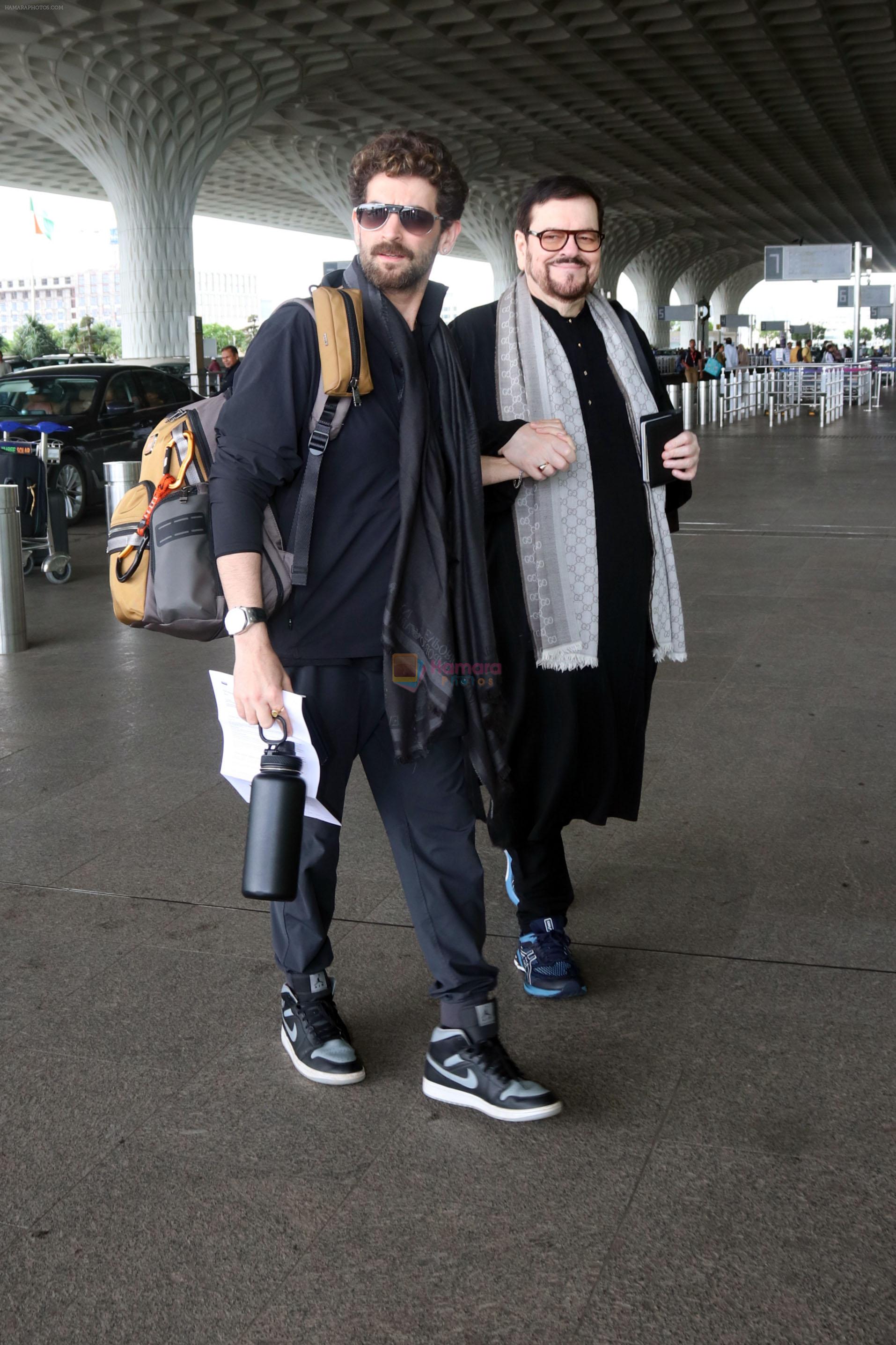 Neil Nitin Mukesh, Nitin Mukesh seen at the airport on 7 July 2023 ...