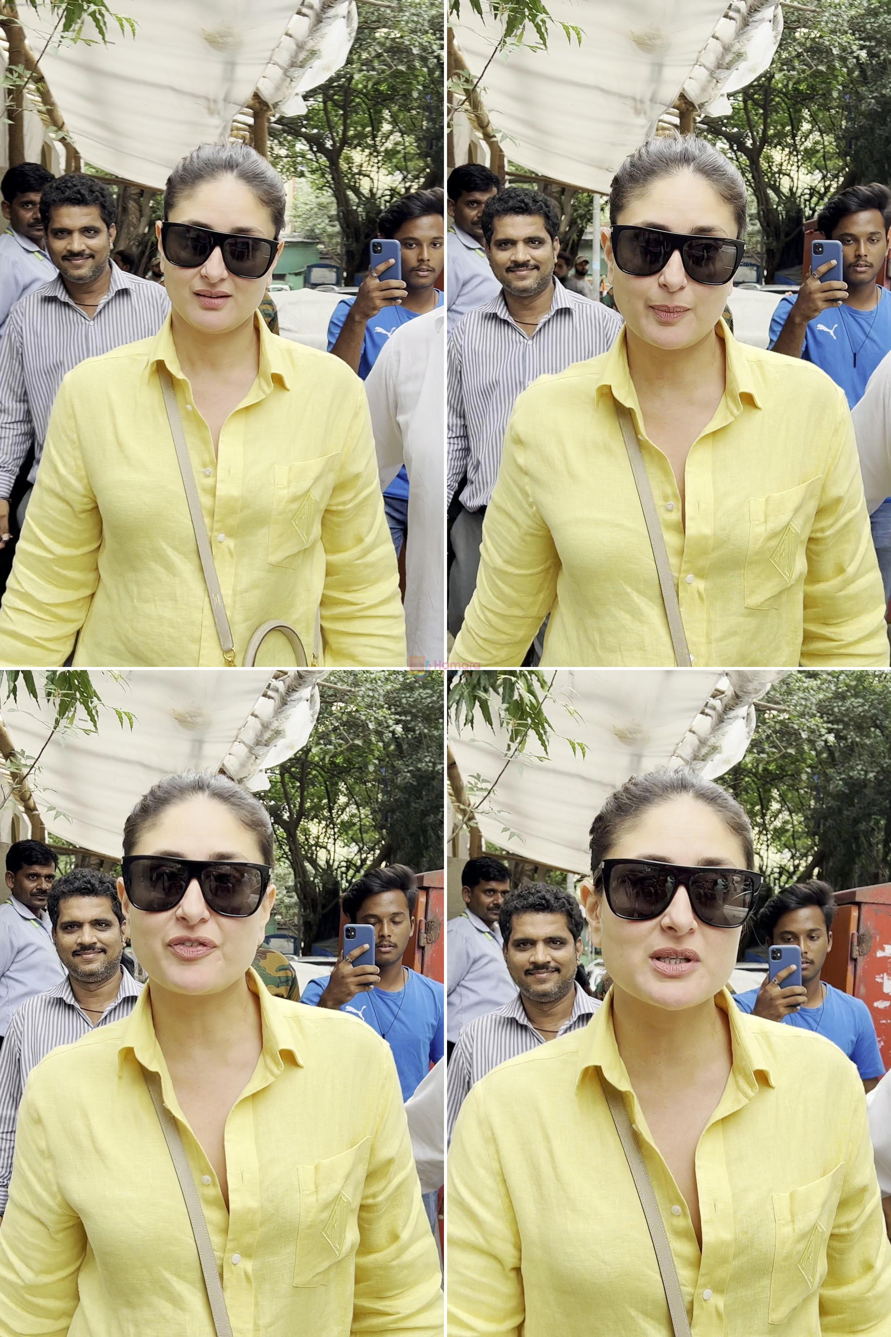Kareena Kapoor spotted at La Loca Maria Restaurant in Bandra on 20th ...