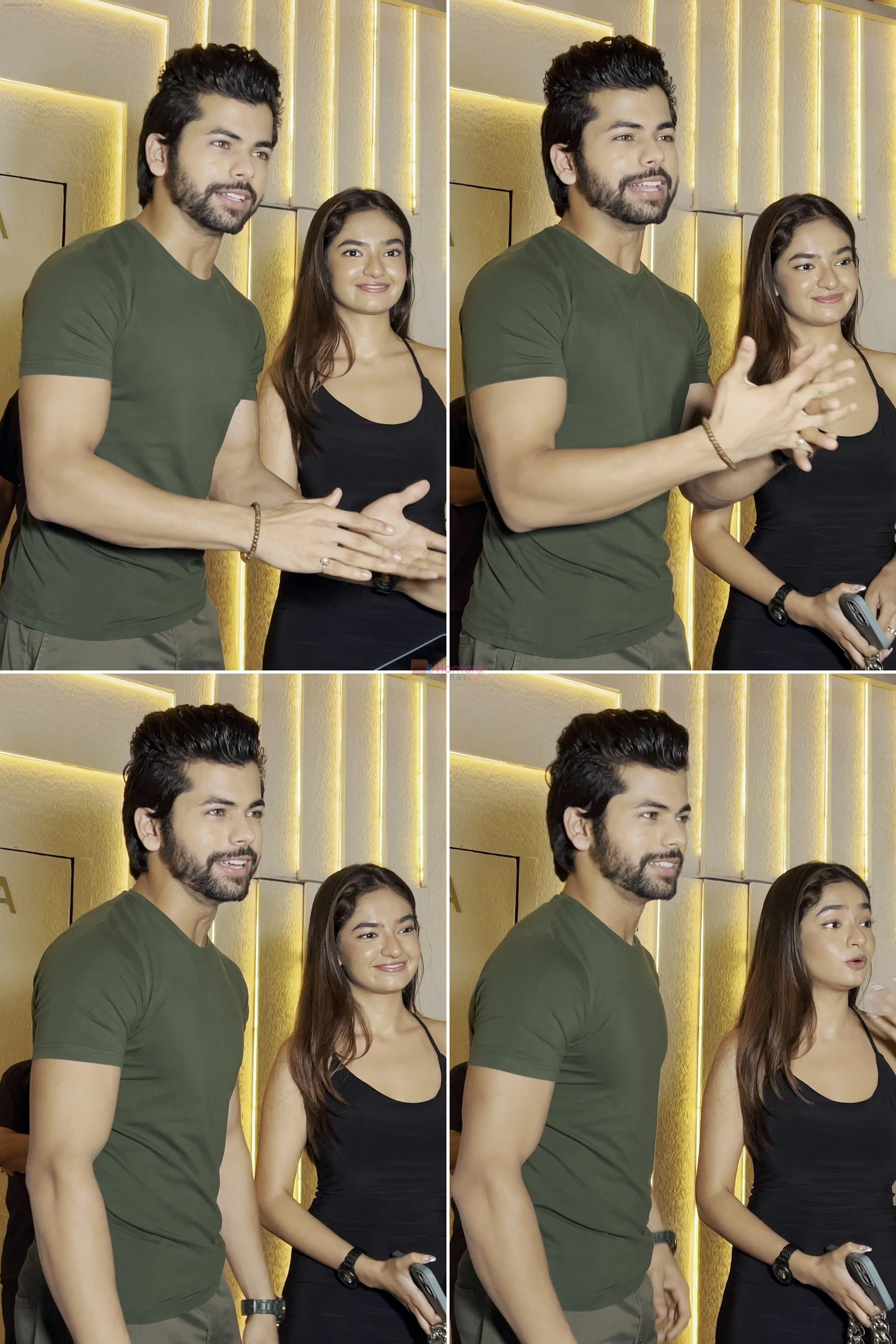 Anushka Sen and Siddharth Nigam spotted at Akina Bandra on 20th August ...