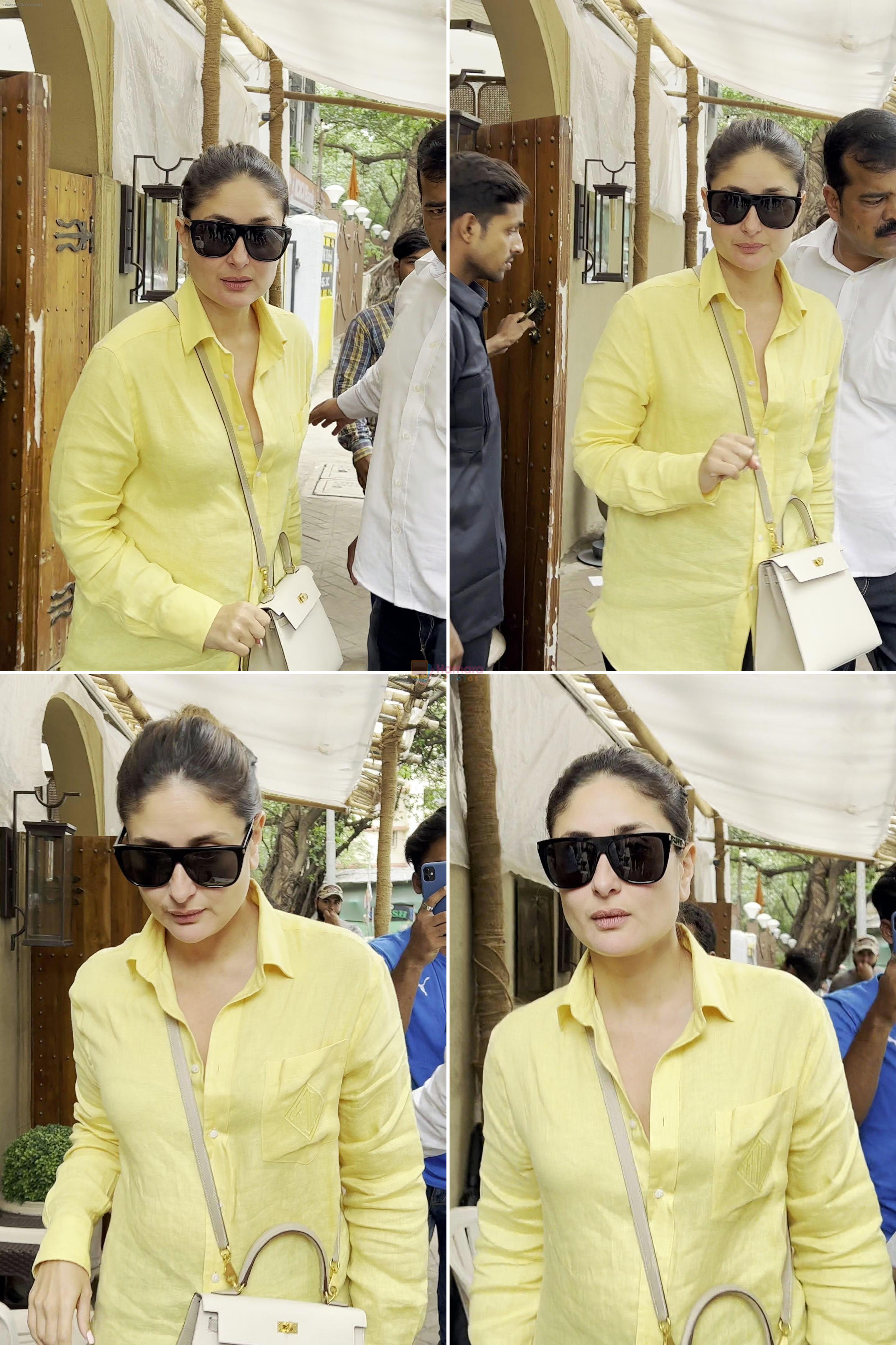 Kareena Kapoor spotted at La Loca Maria Restaurant in Bandra on 20th ...