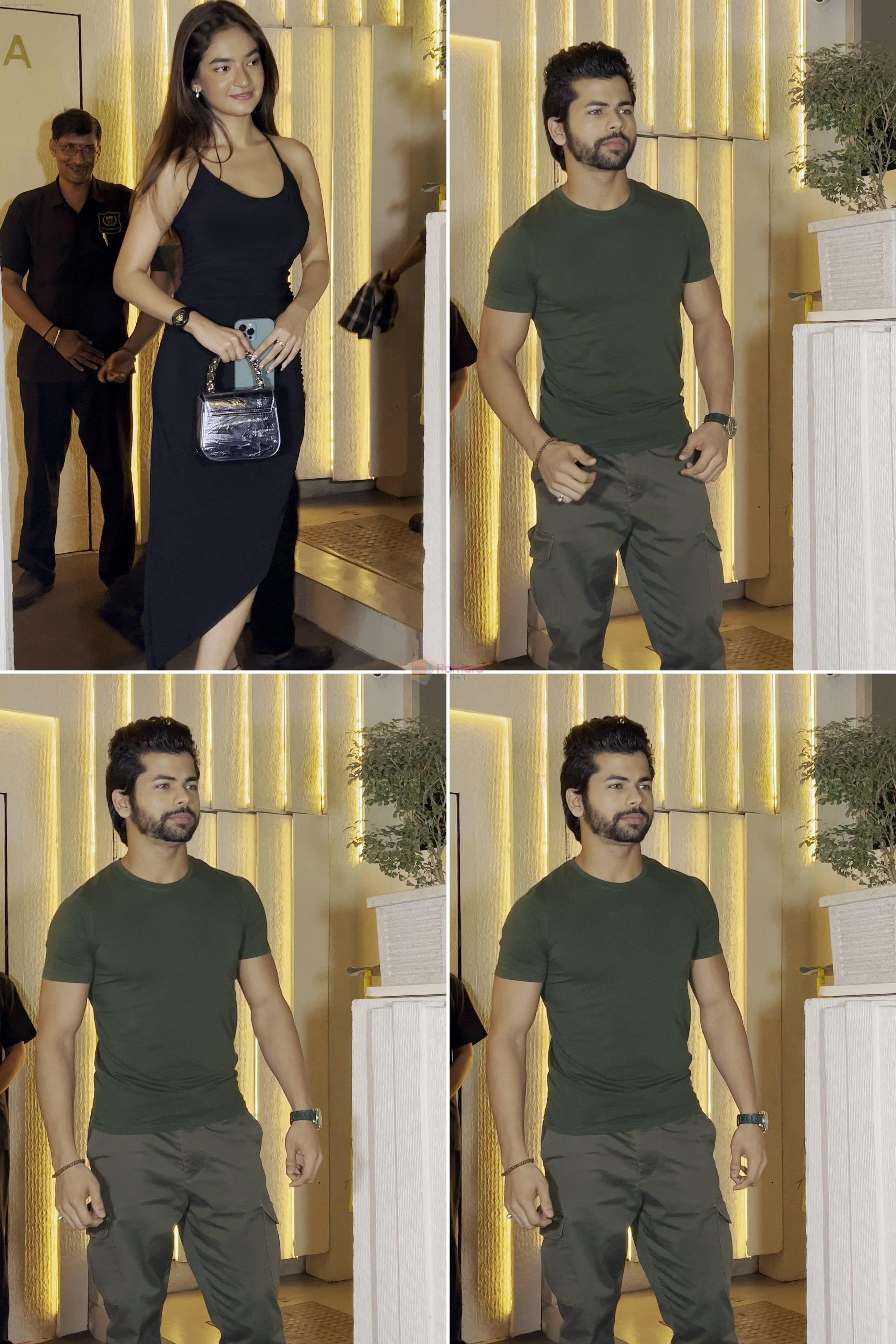 Anushka Sen and Siddharth Nigam spotted at Akina Bandra on 20th August ...