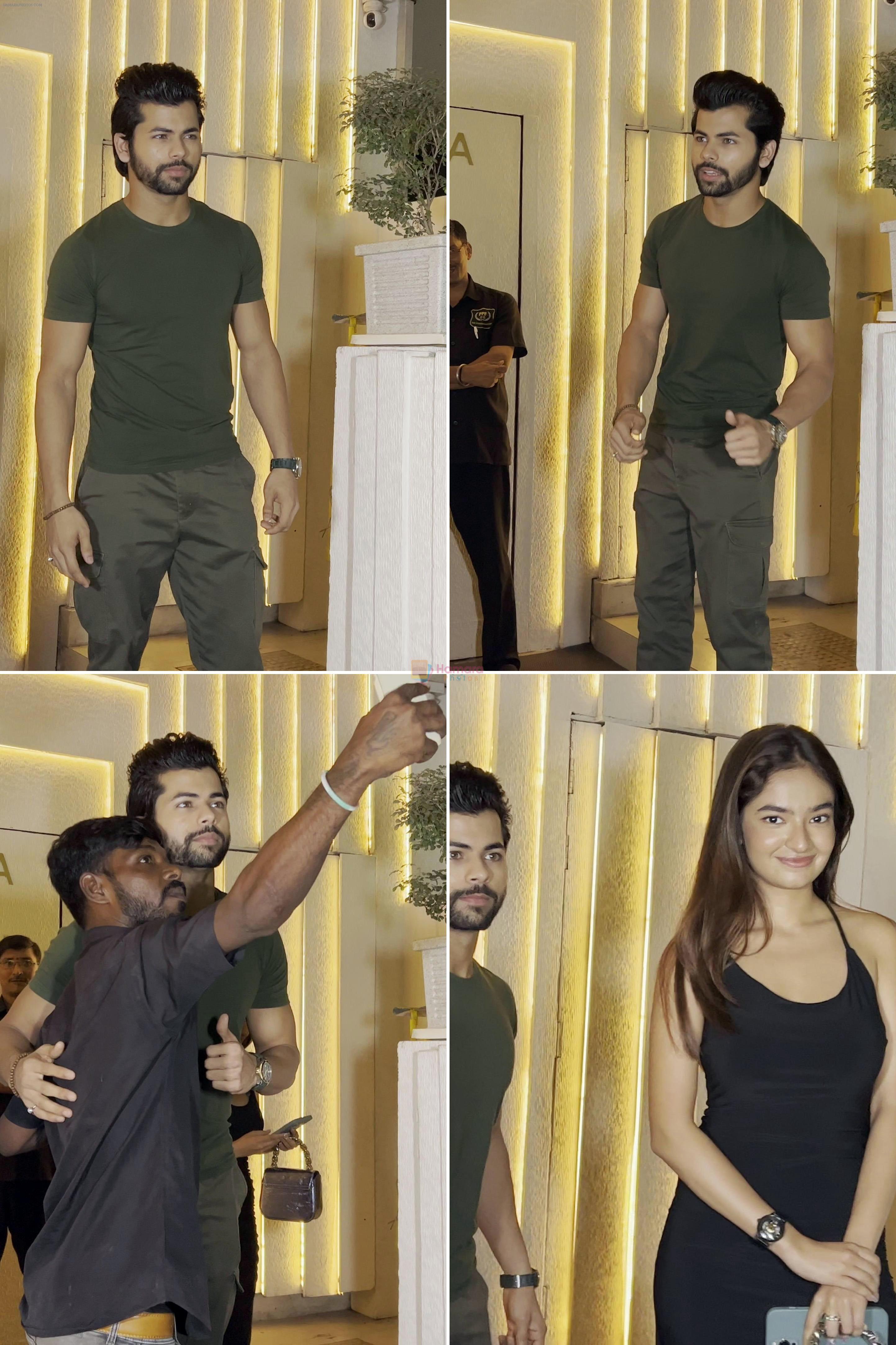 Anushka Sen and Siddharth Nigam spotted at Akina Bandra on 20th August ...