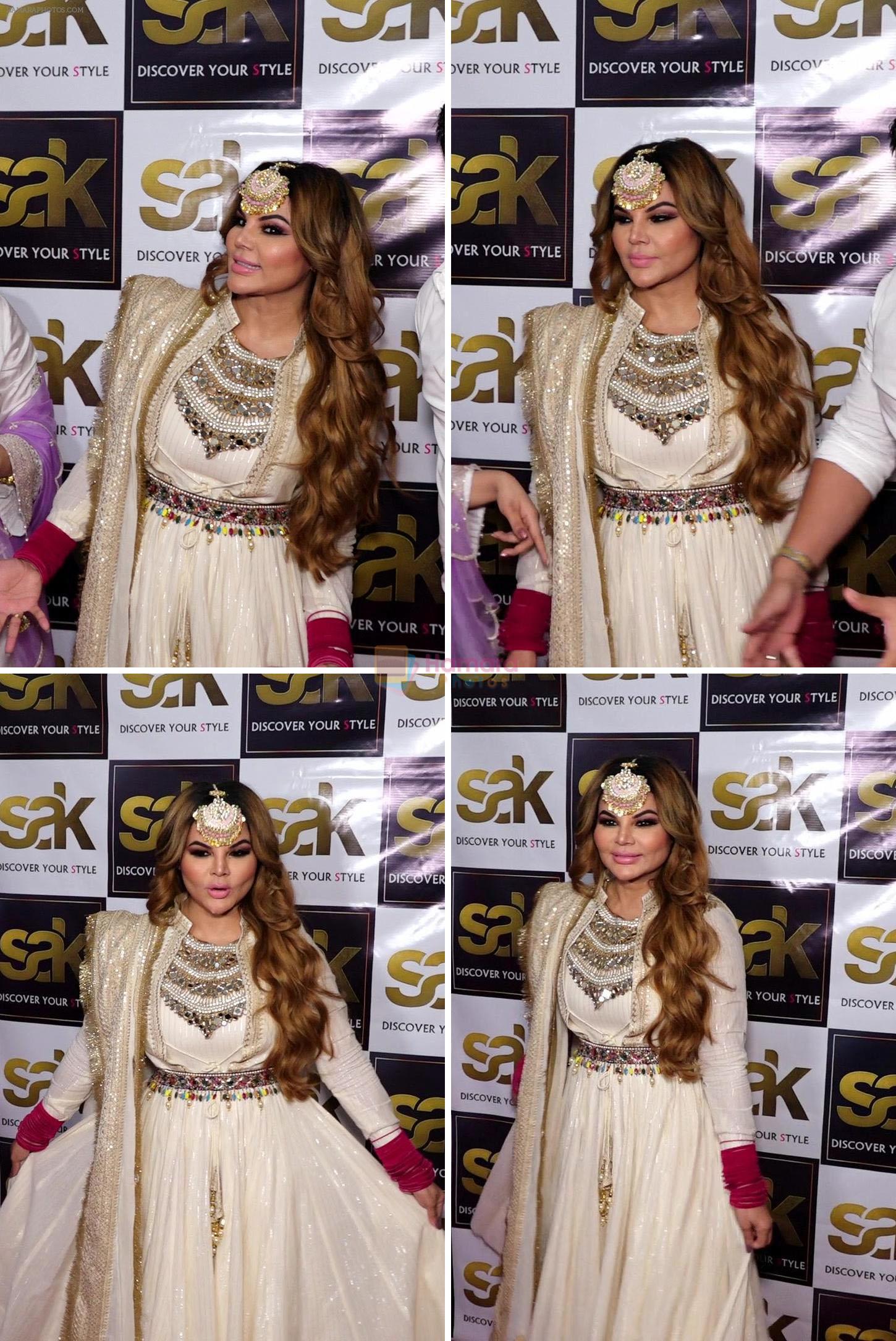 Rakhi Sawant attends the launch of Shaista Ali Khan SAK Designer ...