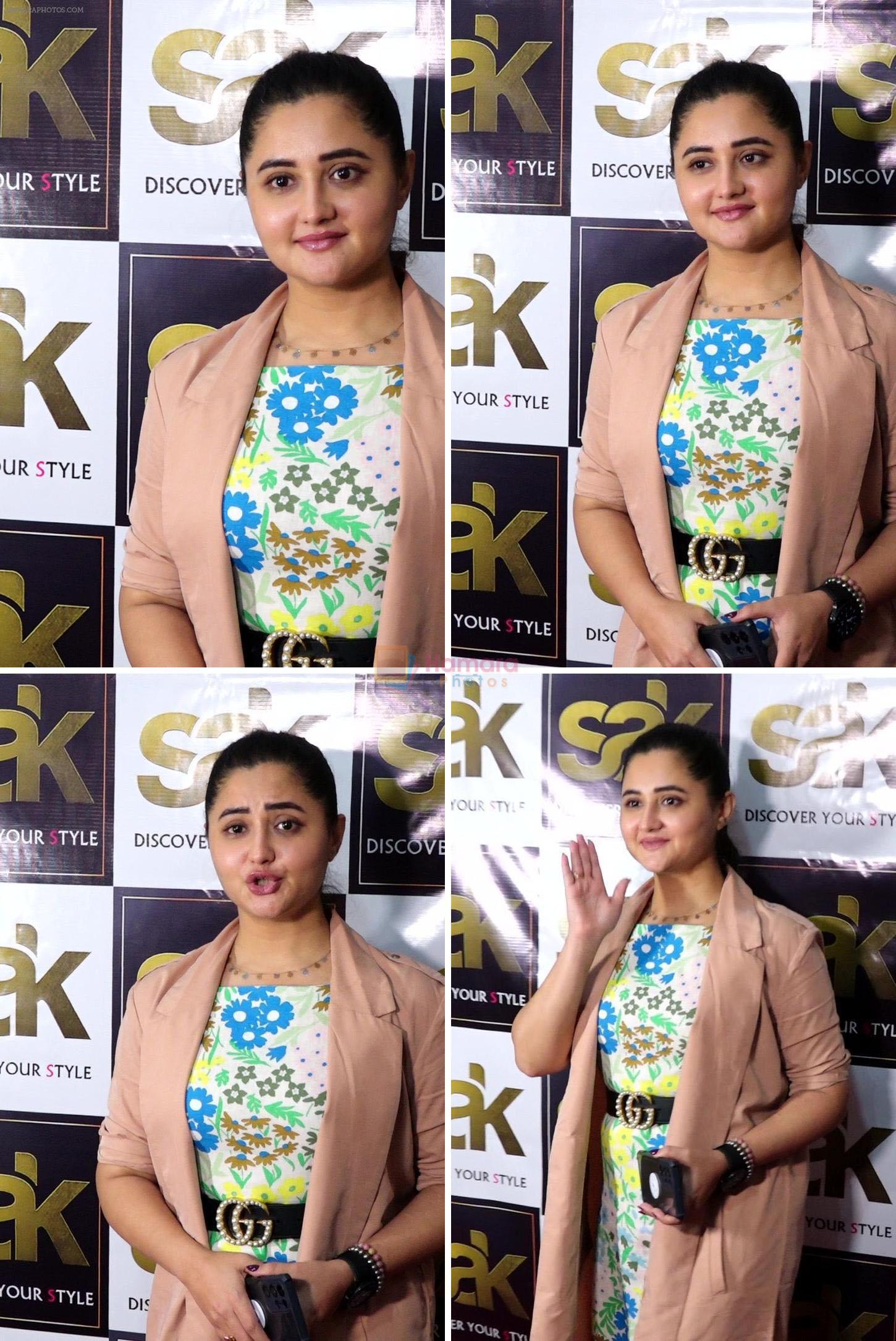 Rashami Desai attends the launch of Shaista Ali Khan SAK Designer ...