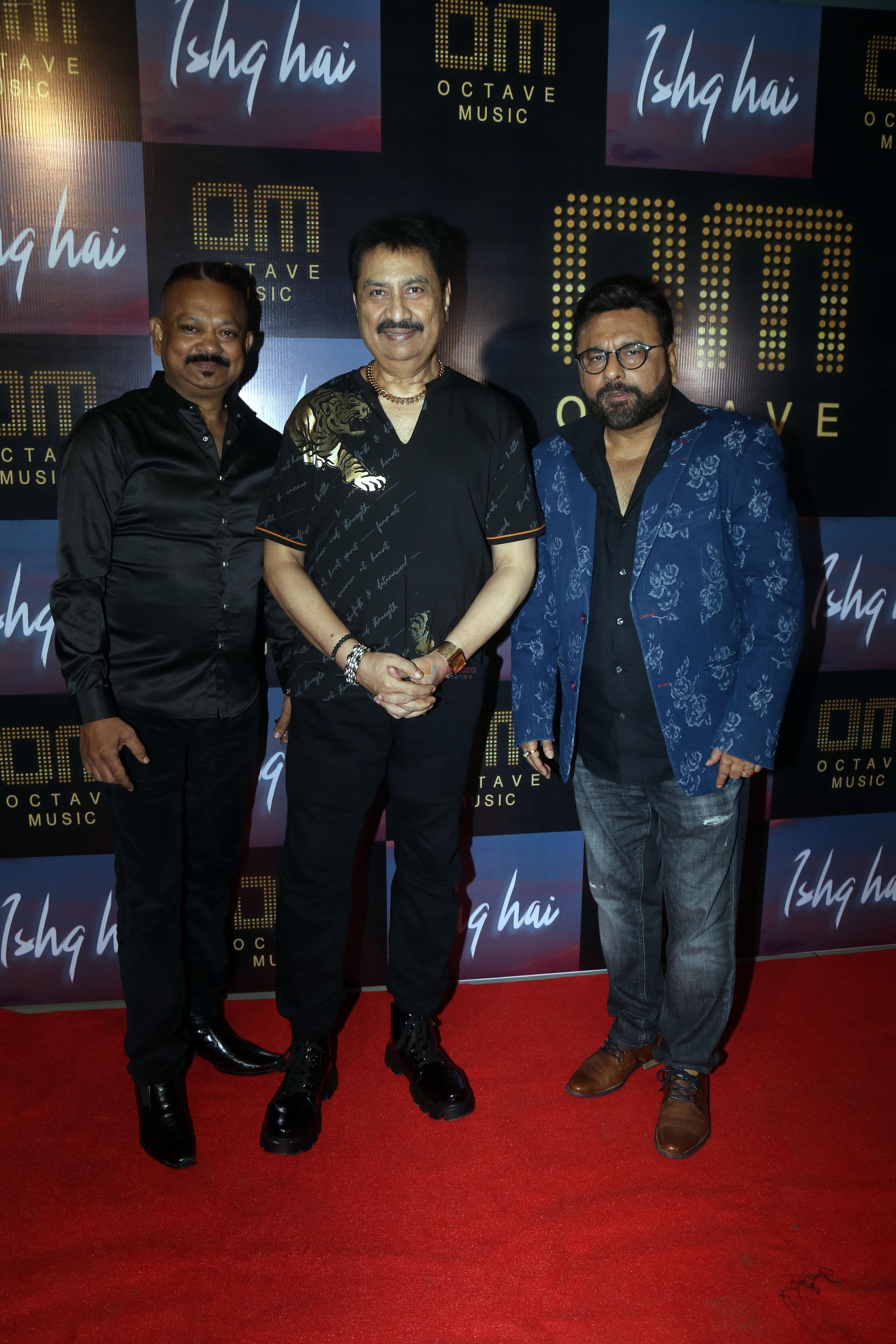Kumar Sanu, Neeraj Mishra at the Launch of Octave Music and Ishq Hai ...