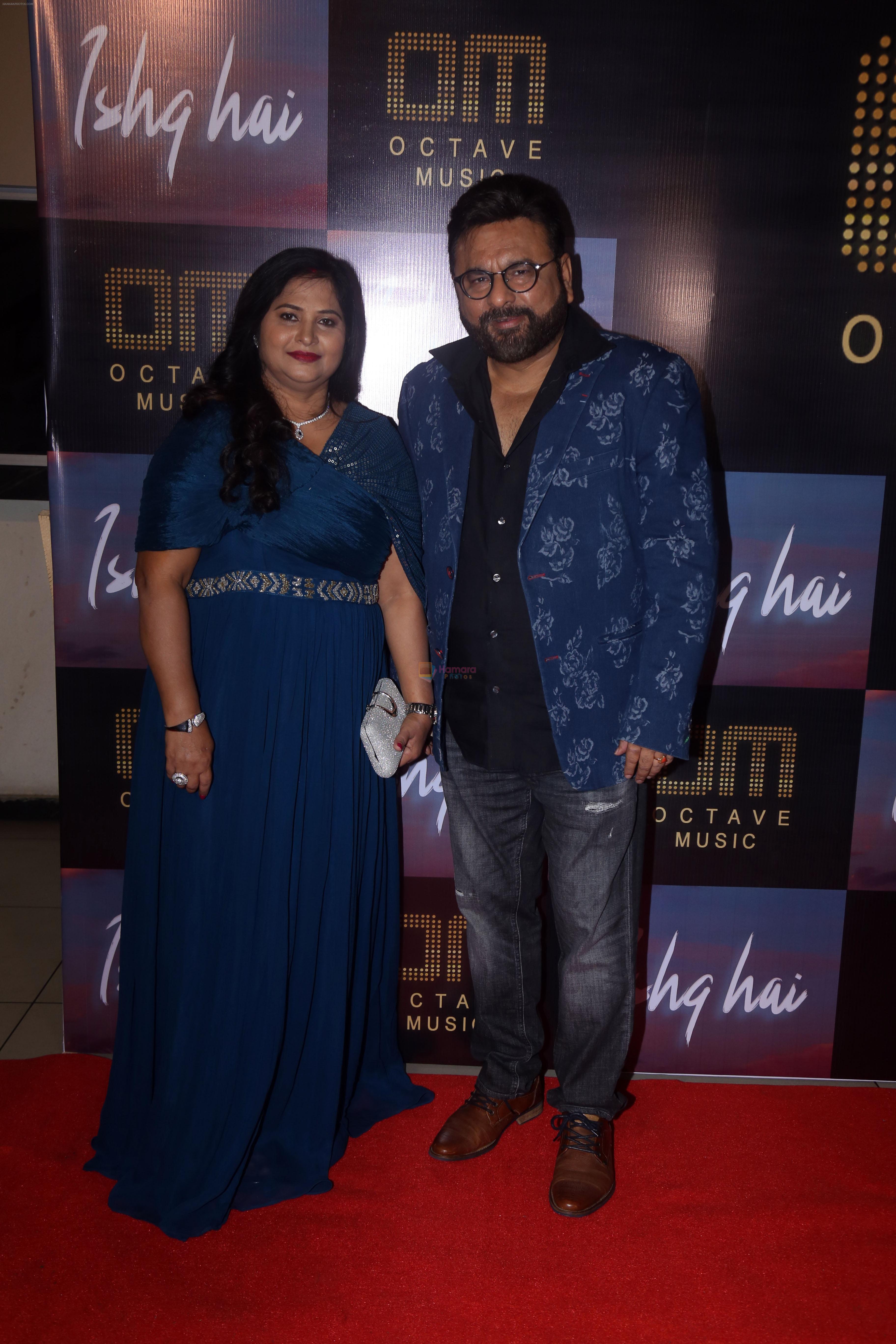 Neeraj Mishra, Shikha Mishra at the Launch of Octave Music and Ishq Hai ...