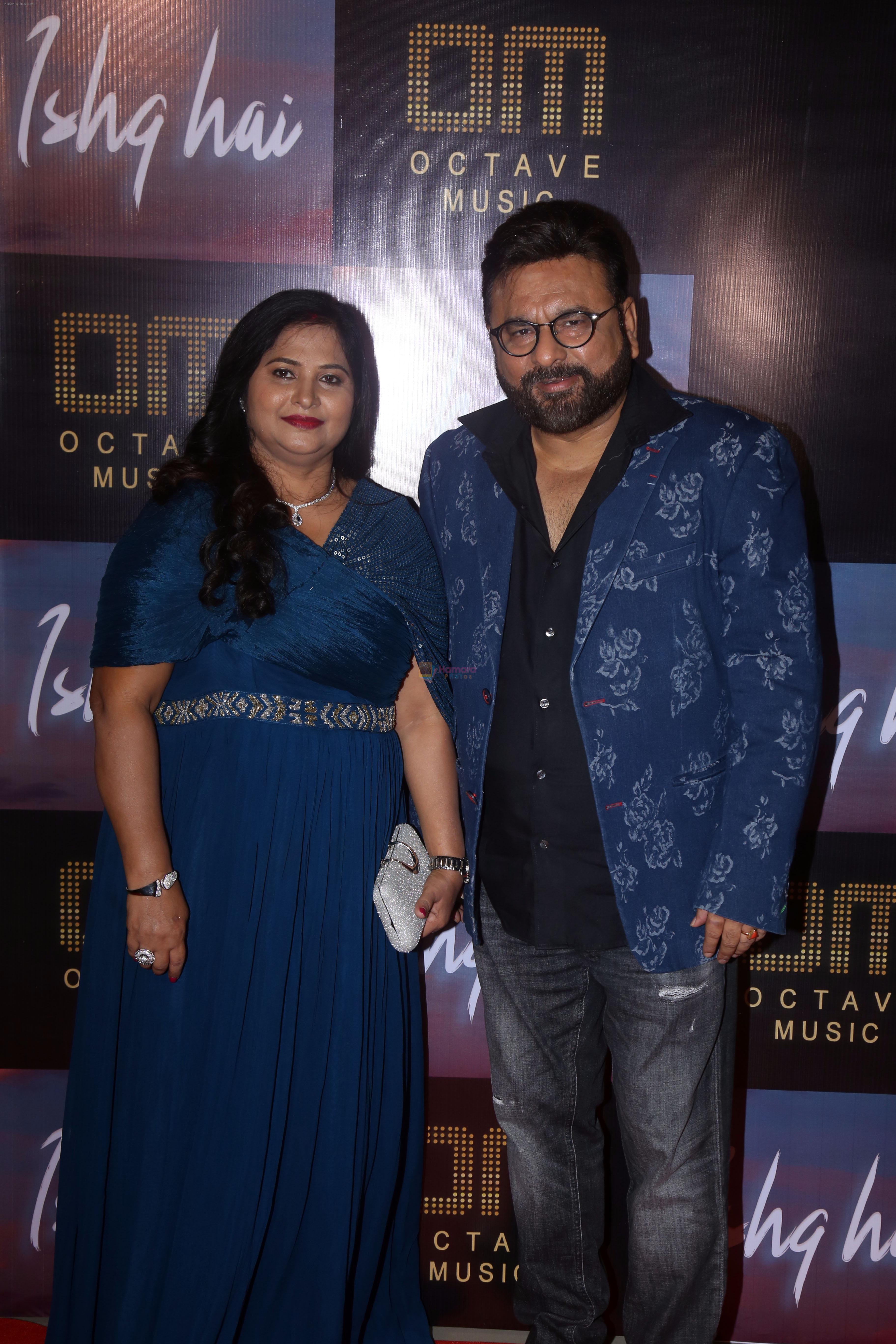 Neeraj Mishra, Shikha Mishra at the Launch of Octave Music and Ishq Hai ...