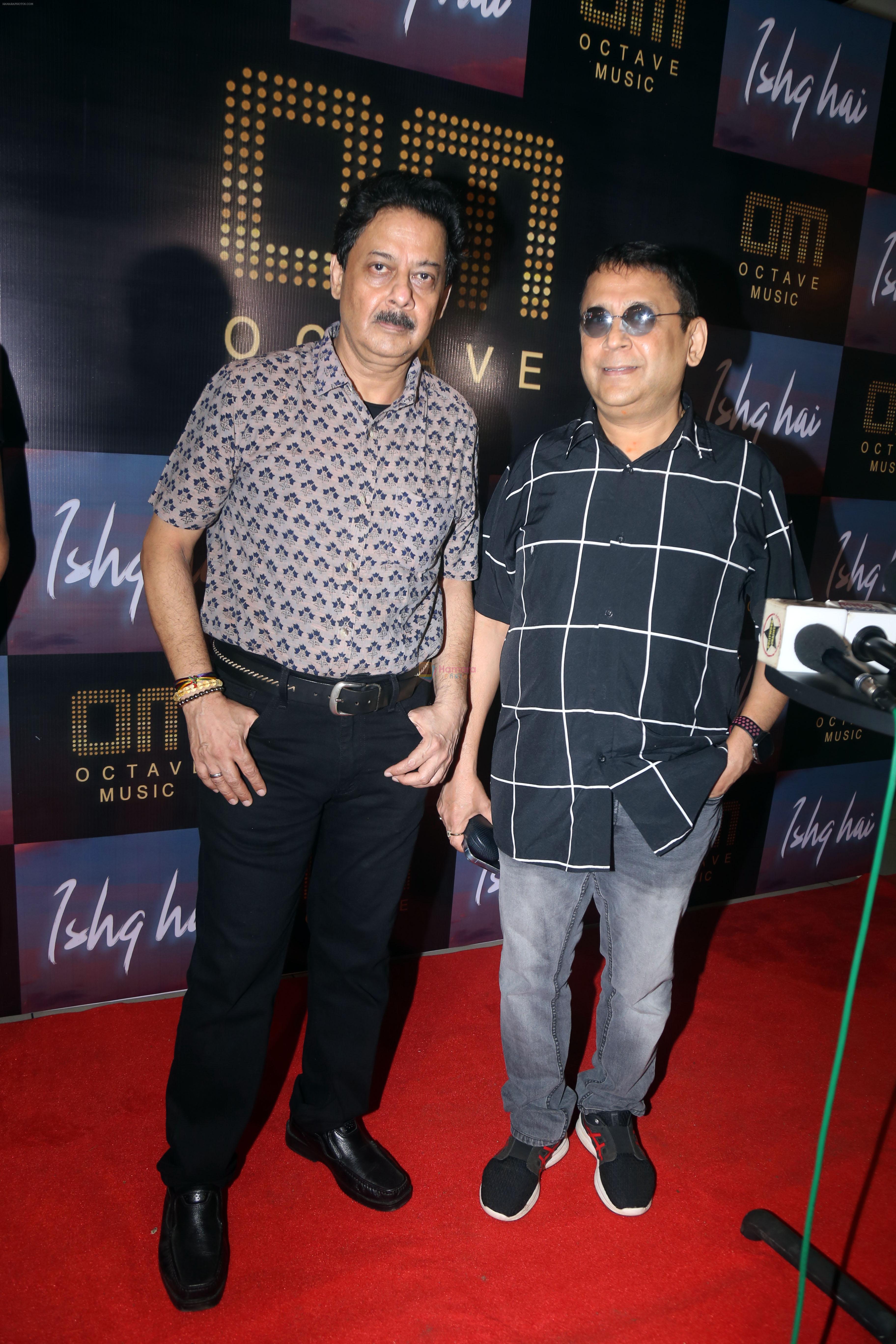 Anand Chitragupta, Milind Chitragupth at the Launch of Octave Music and ...