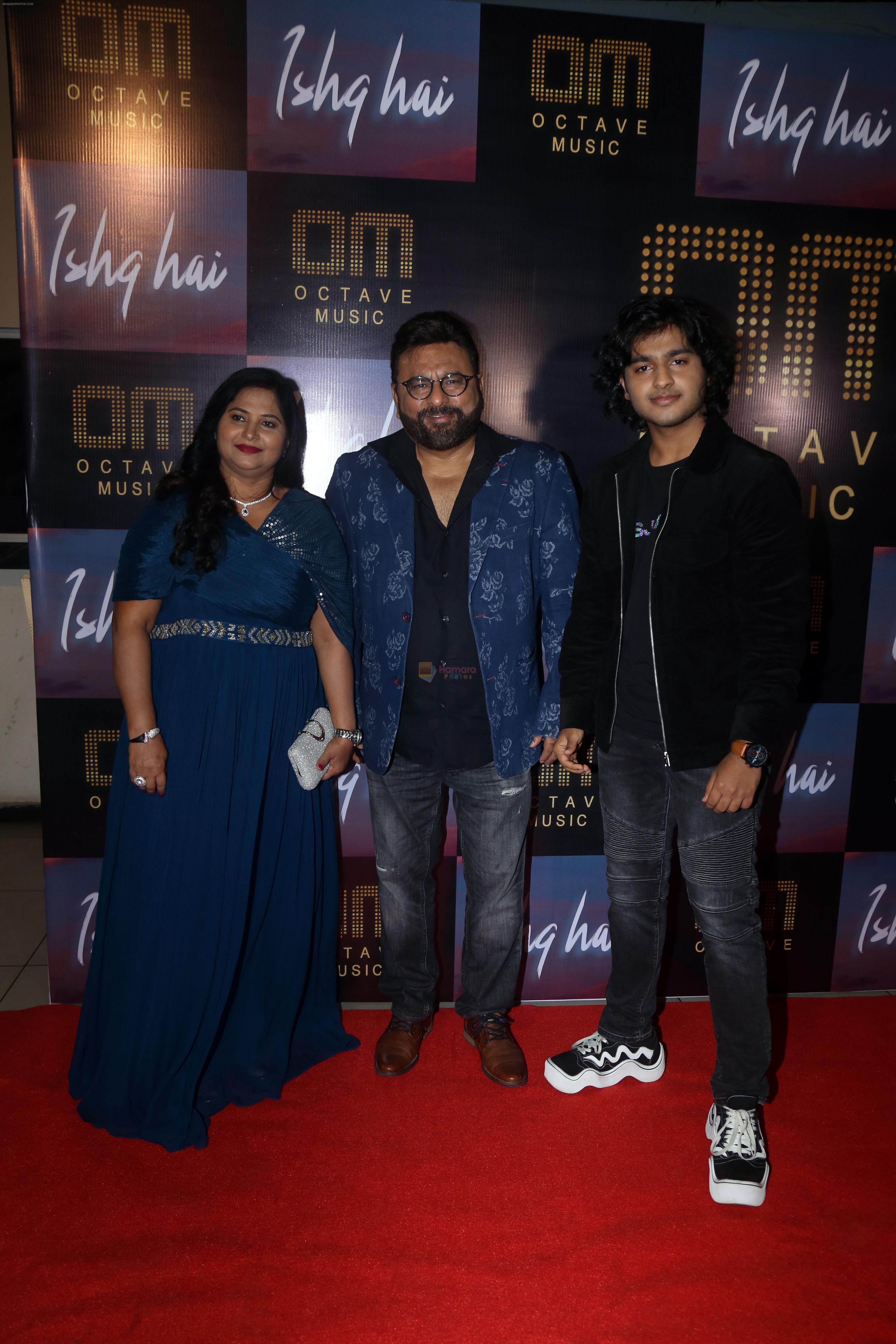Neeraj Mishra, Shikha Mishra at the Launch of Octave Music and Ishq Hai ...