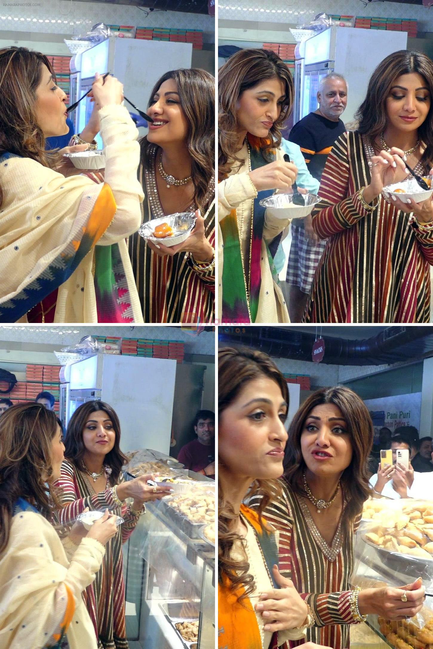Shilpa Shetty Spotted At Jhama Sweet Shop in Chembur on 27th August ...