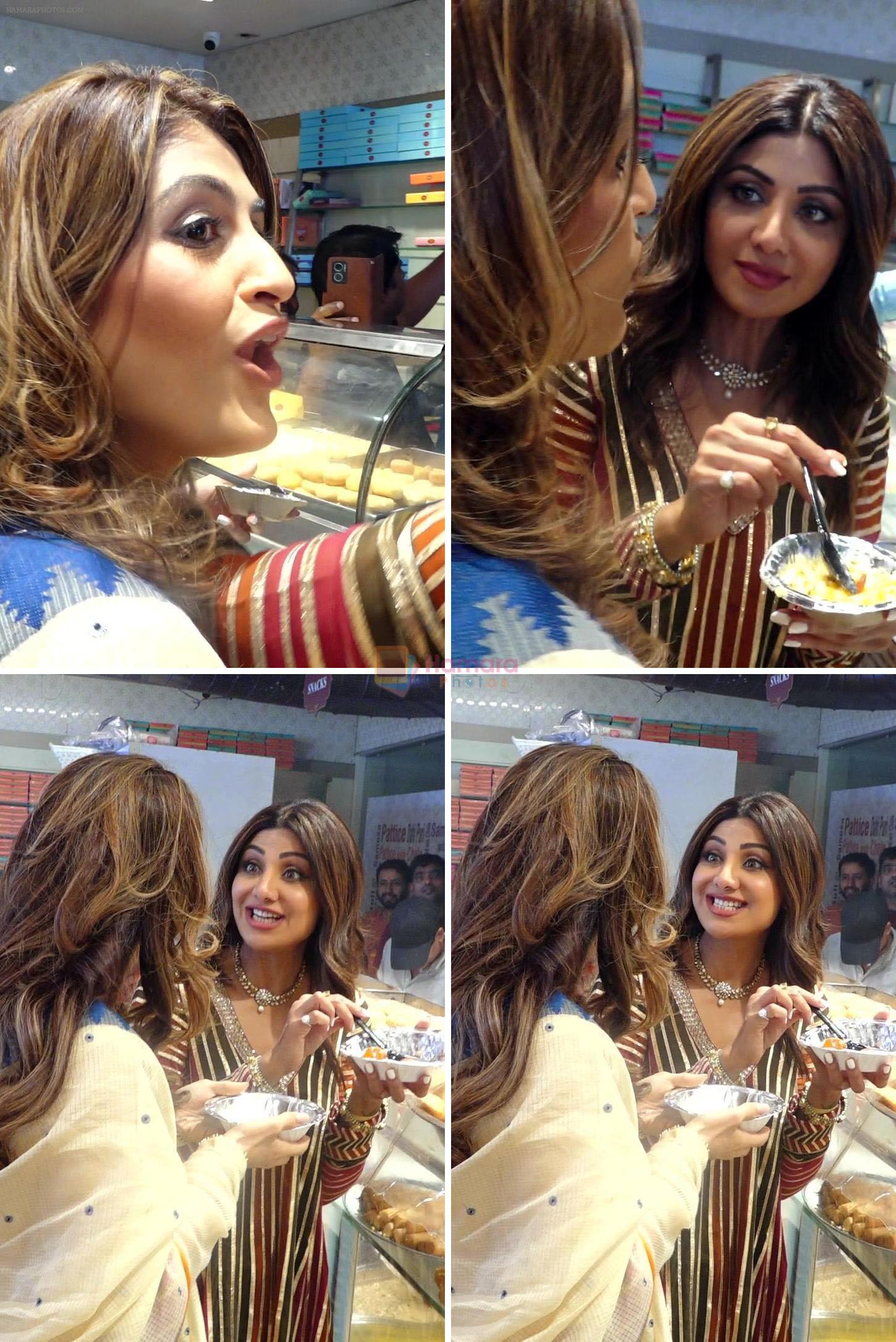Shilpa Shetty Spotted At Jhama Sweet Shop in Chembur on 27th August ...