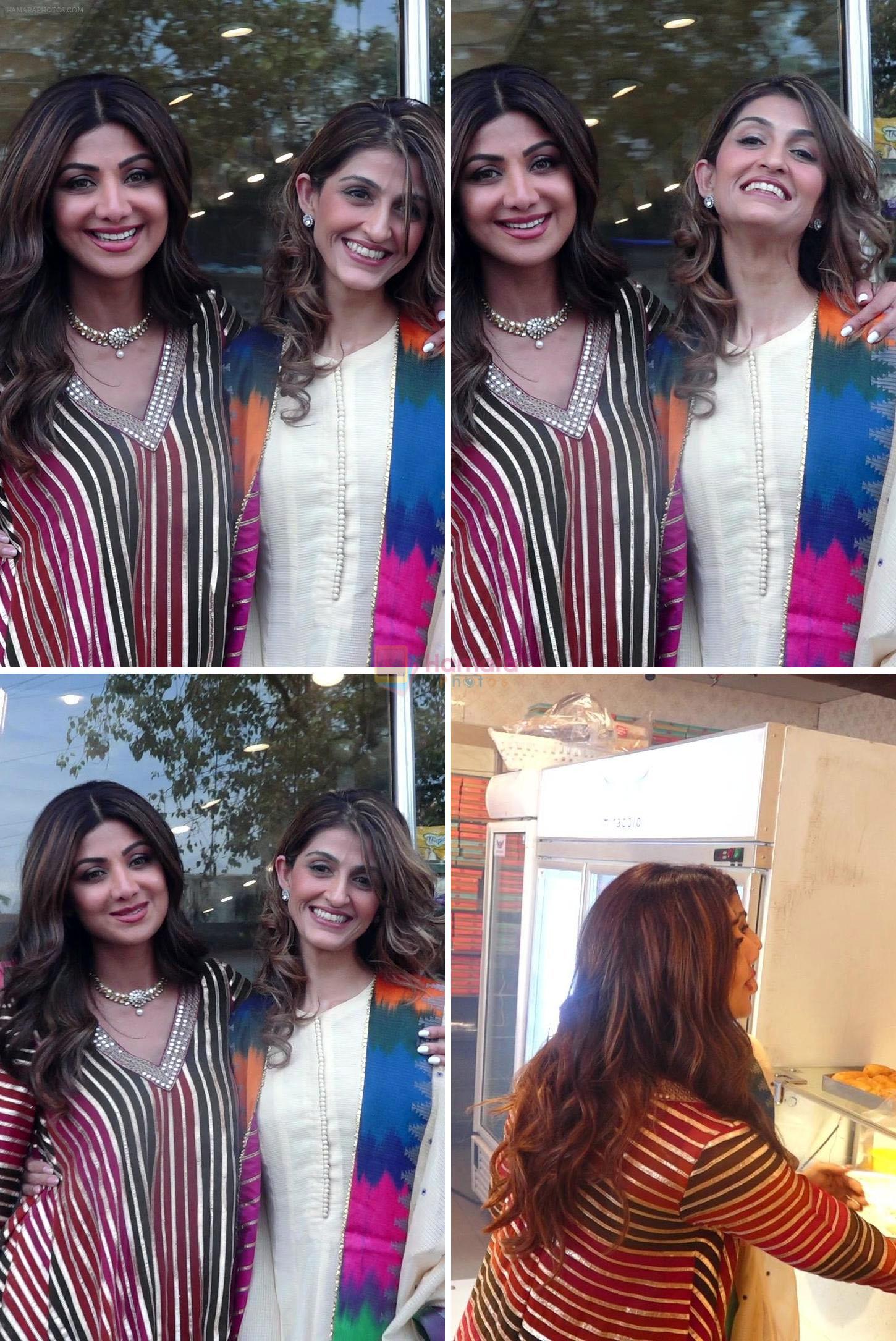 Shilpa Shetty Spotted At Jhama Sweet Shop in Chembur on 27th August ...