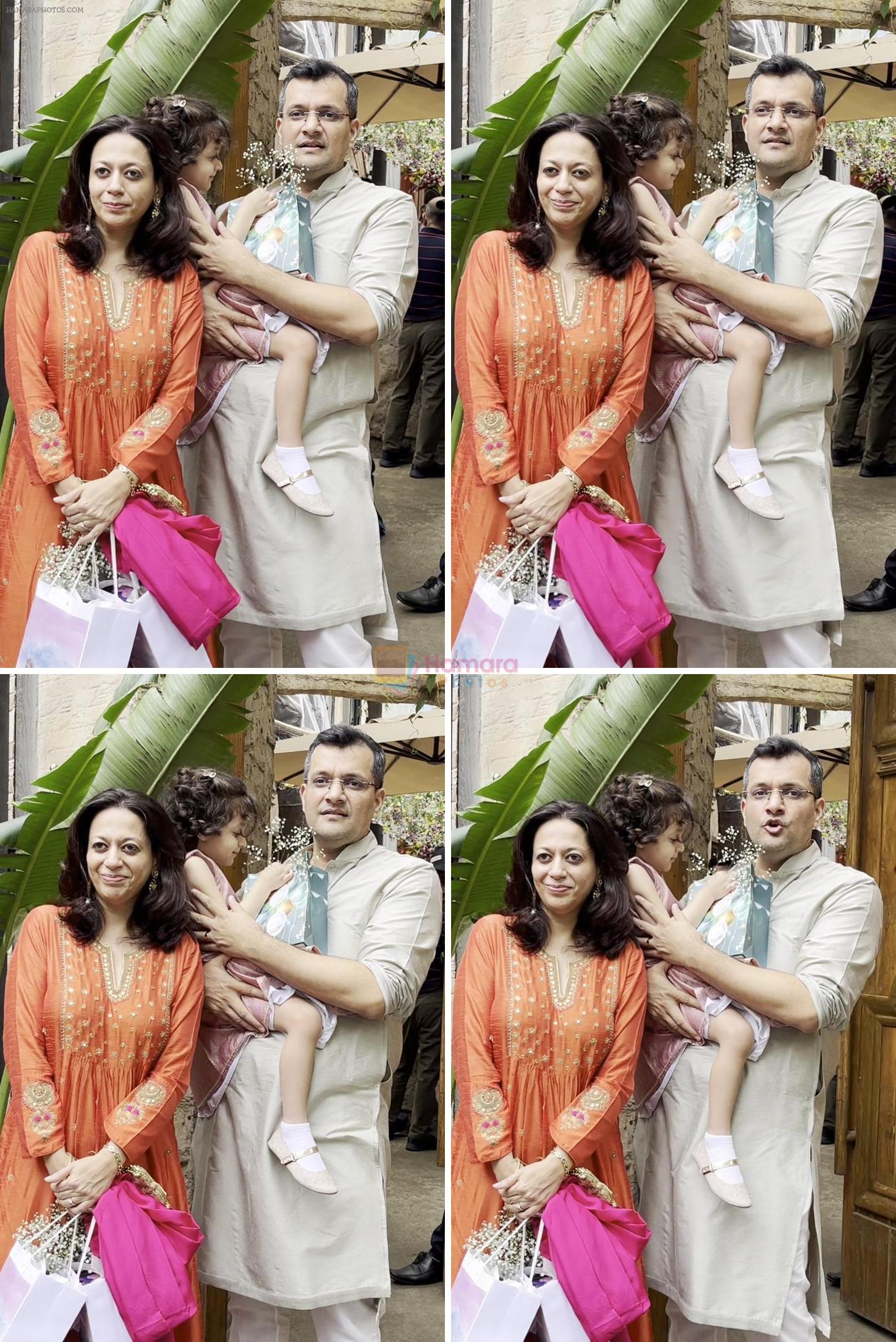 Karan Malhotra with Ekta Pathak Malhotra For Pankaj Kapoor Party At One ...