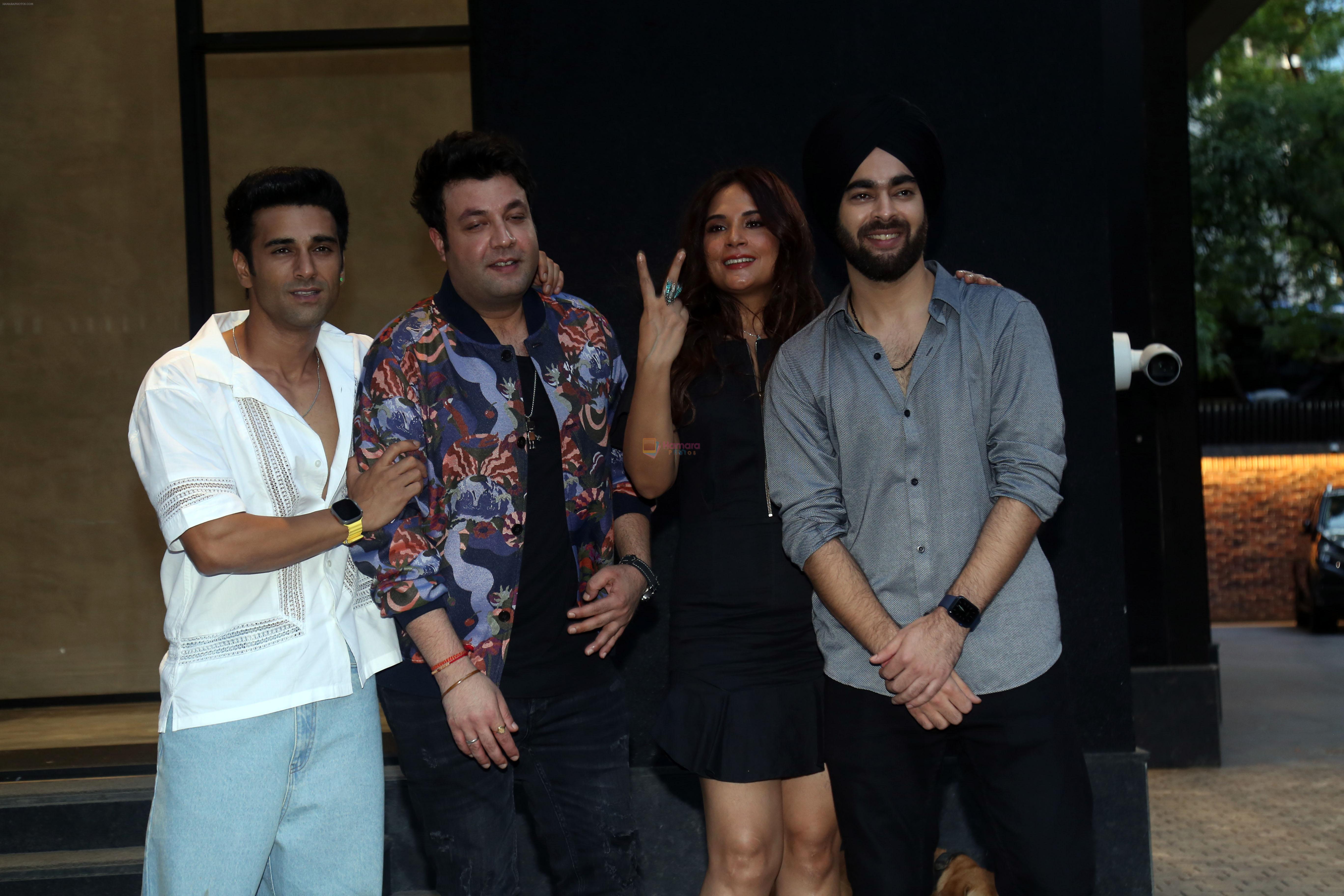 Manjot Singh, Pulkit Samrat, Richa Chadha, Varun Sharma attends Fukrey ...