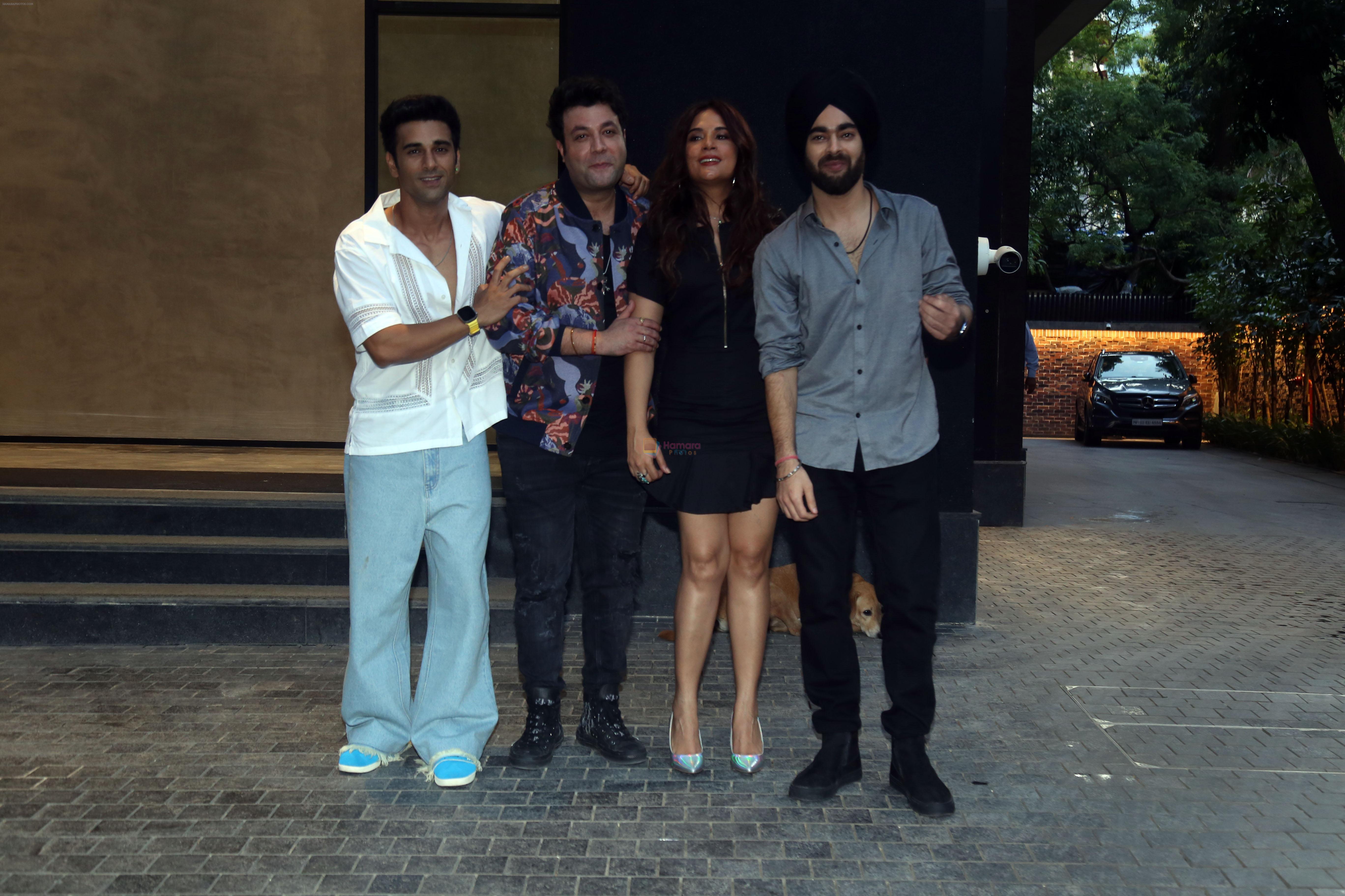 Manjot Singh, Pulkit Samrat, Richa Chadha, Varun Sharma attends Fukrey ...