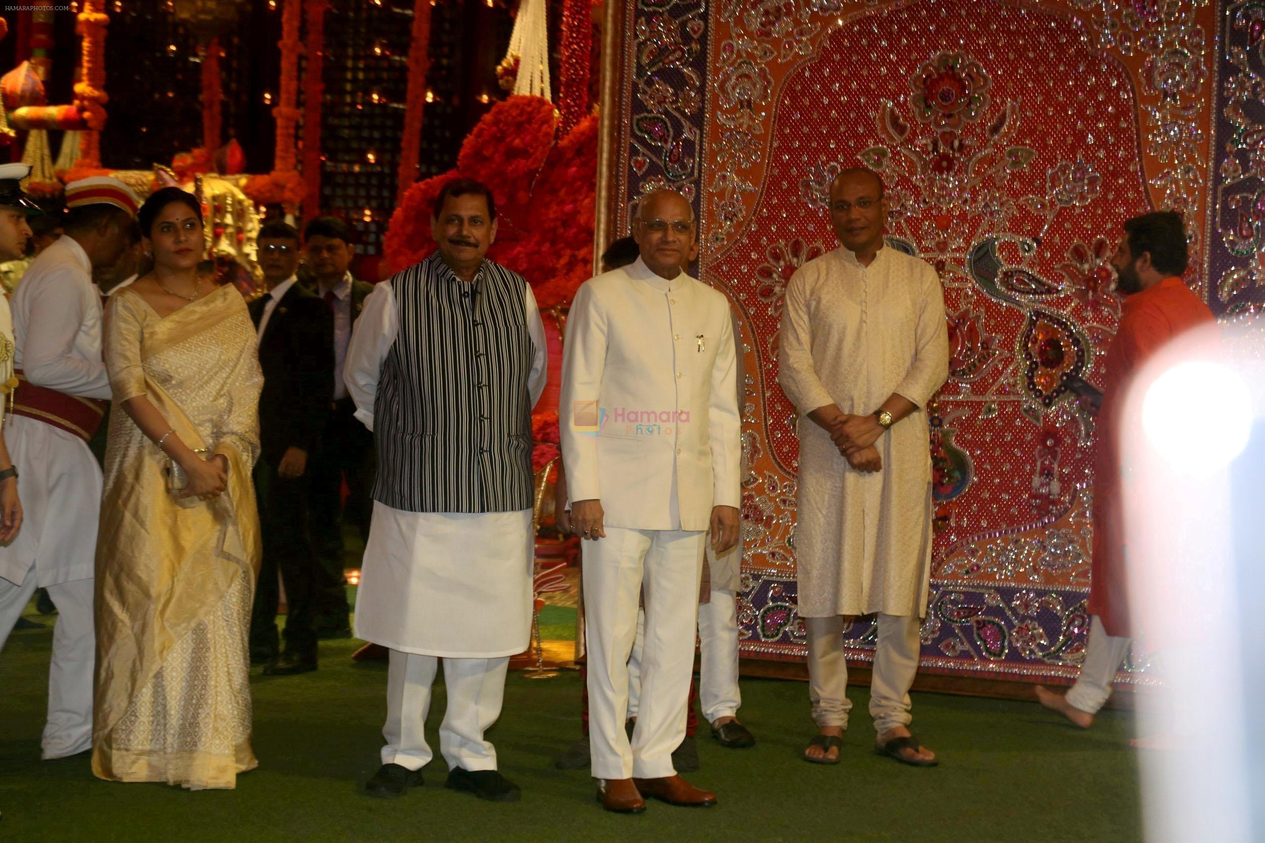 Gajraj Pagariya, Ramesh Bais at Ambani House Antilia for Ganpati ...