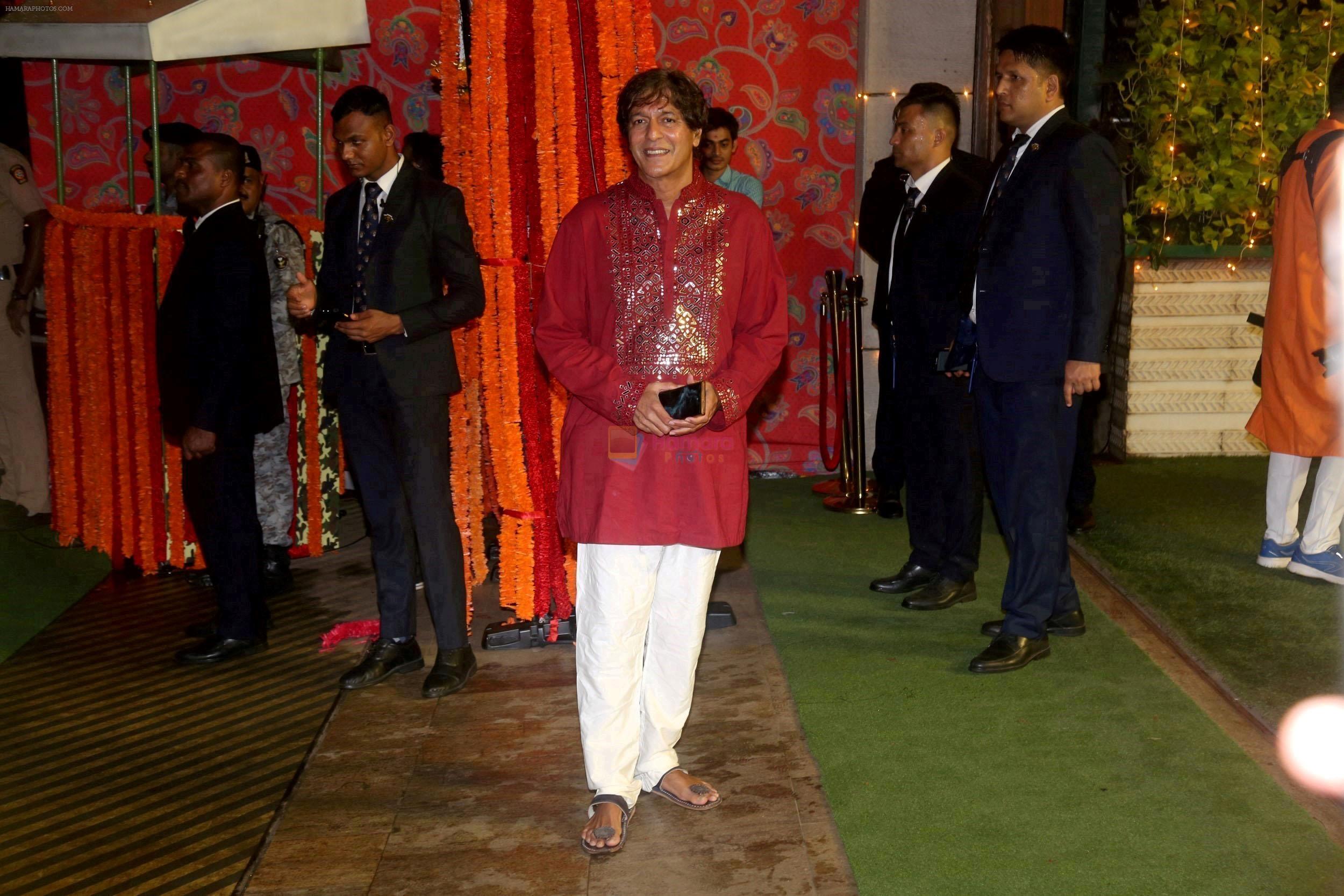 Chunky Panday at Ambani House Antilia for Ganpati Darshan on 19th Sept ...