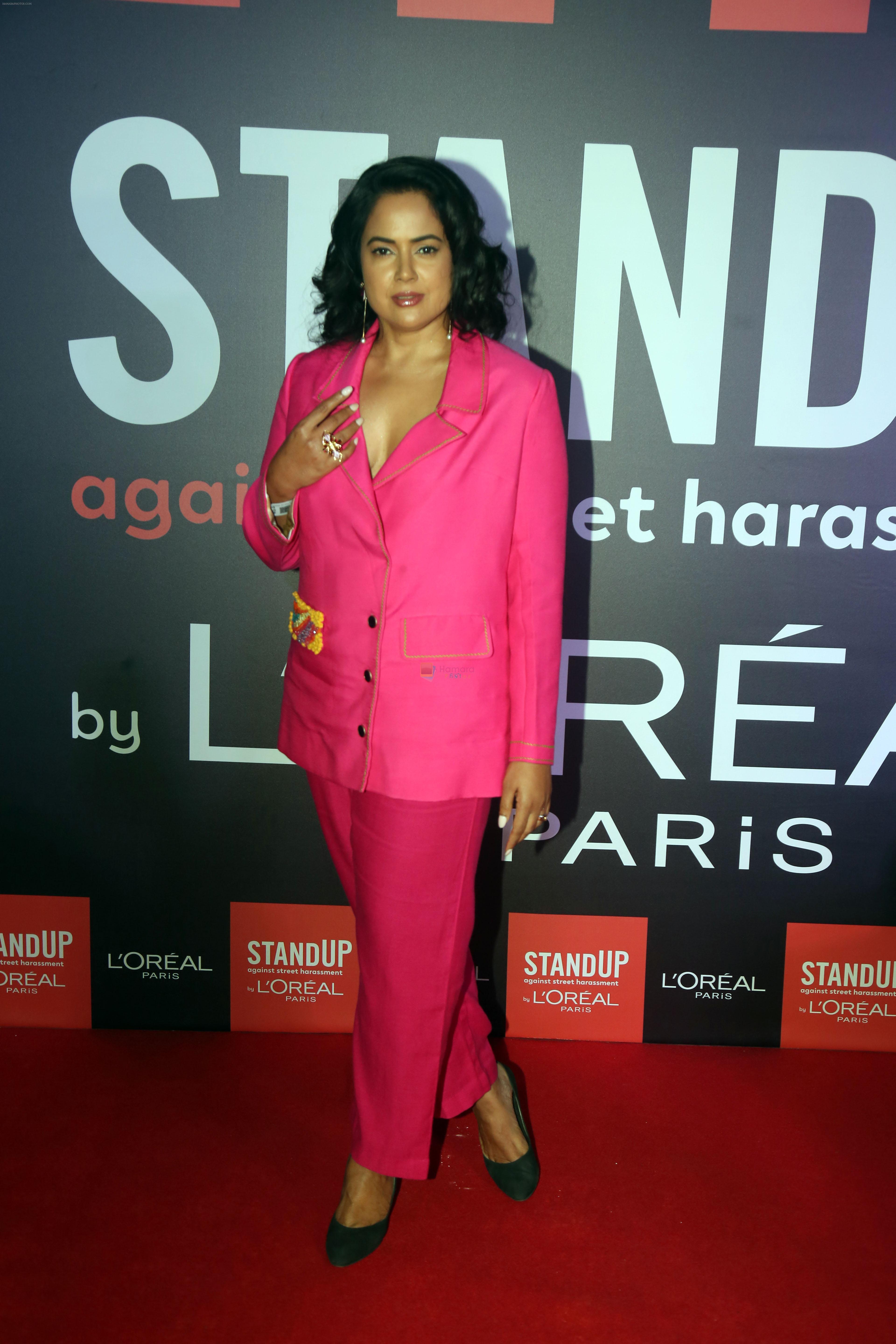 Sameera Reddy on the Red Carpet of The LOreal Paris Campaign on 4th Oct ...