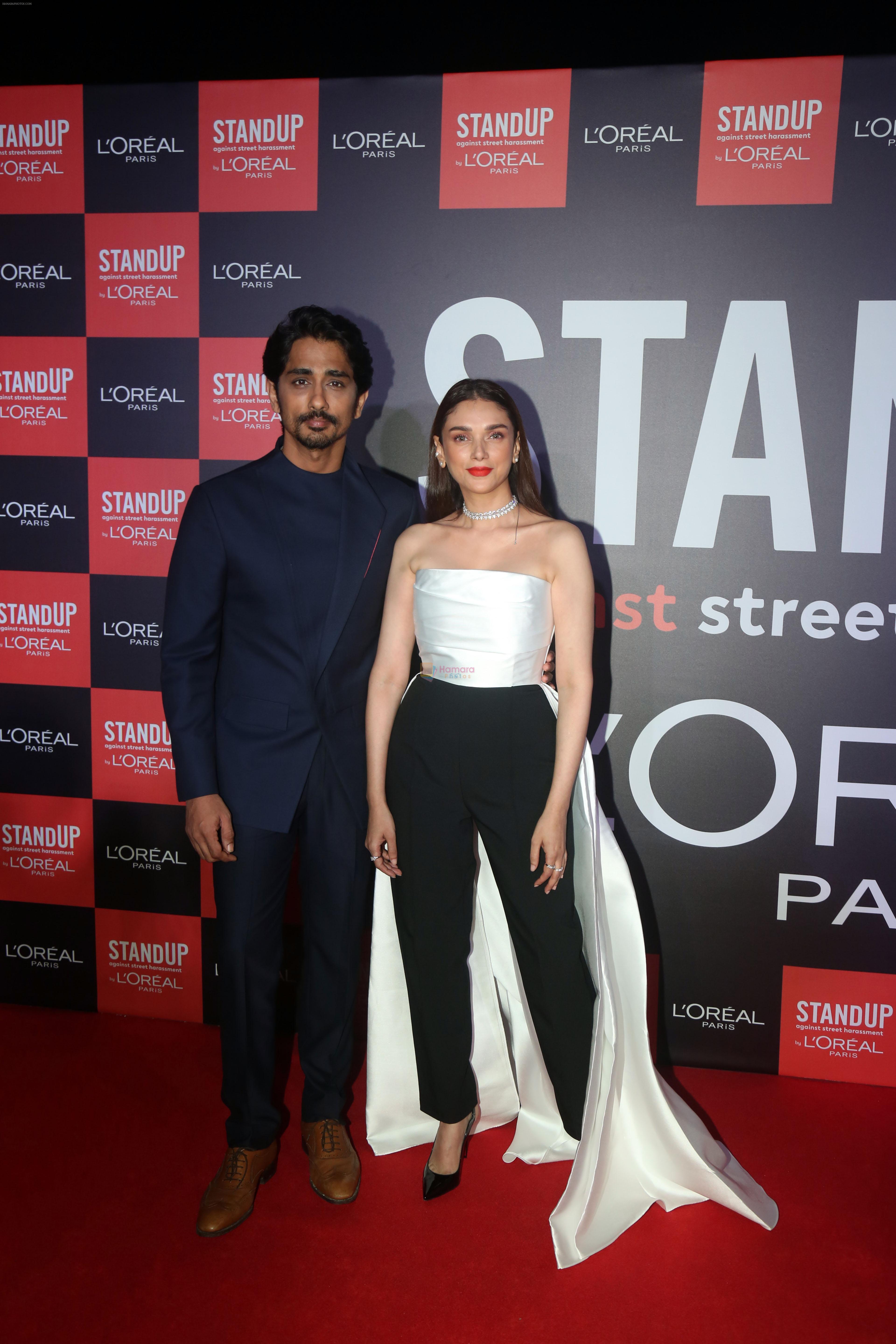 Aditi Rao Hydari, Siddharth Suryanarayan on the Red Carpet of The ...