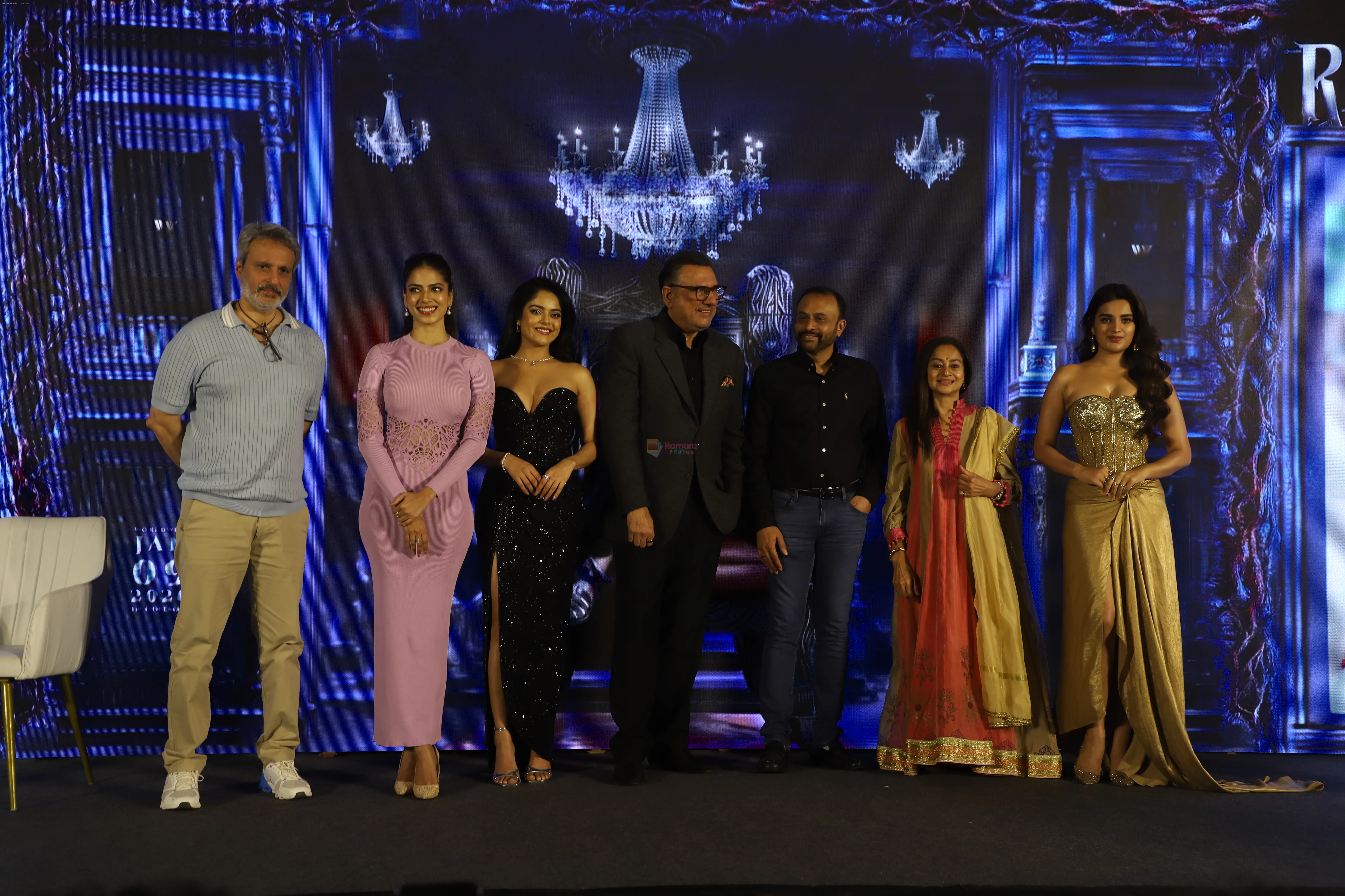 Anil Thadani, Malavika Mohanan, Riddhi Kumar, Boman Irani, TG Vishwa ...