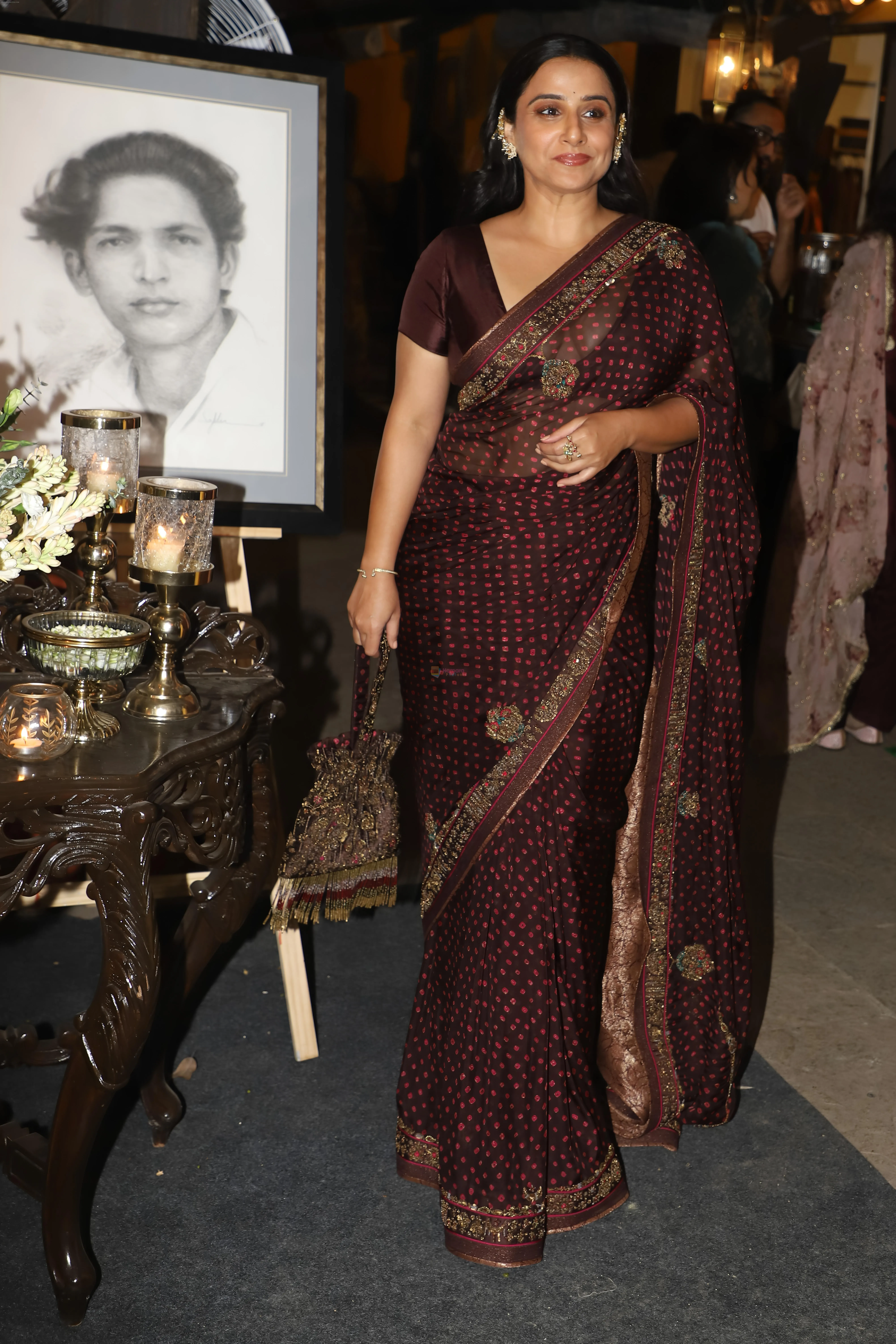Vidya Balan at 107th Birth Anniversary Celebration of Kaifi Azmi ...