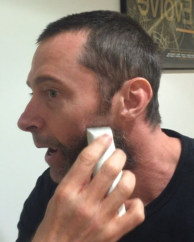 Hugh Jackman shaves sideburns as ‘The Wolverine 3’ filming wraps