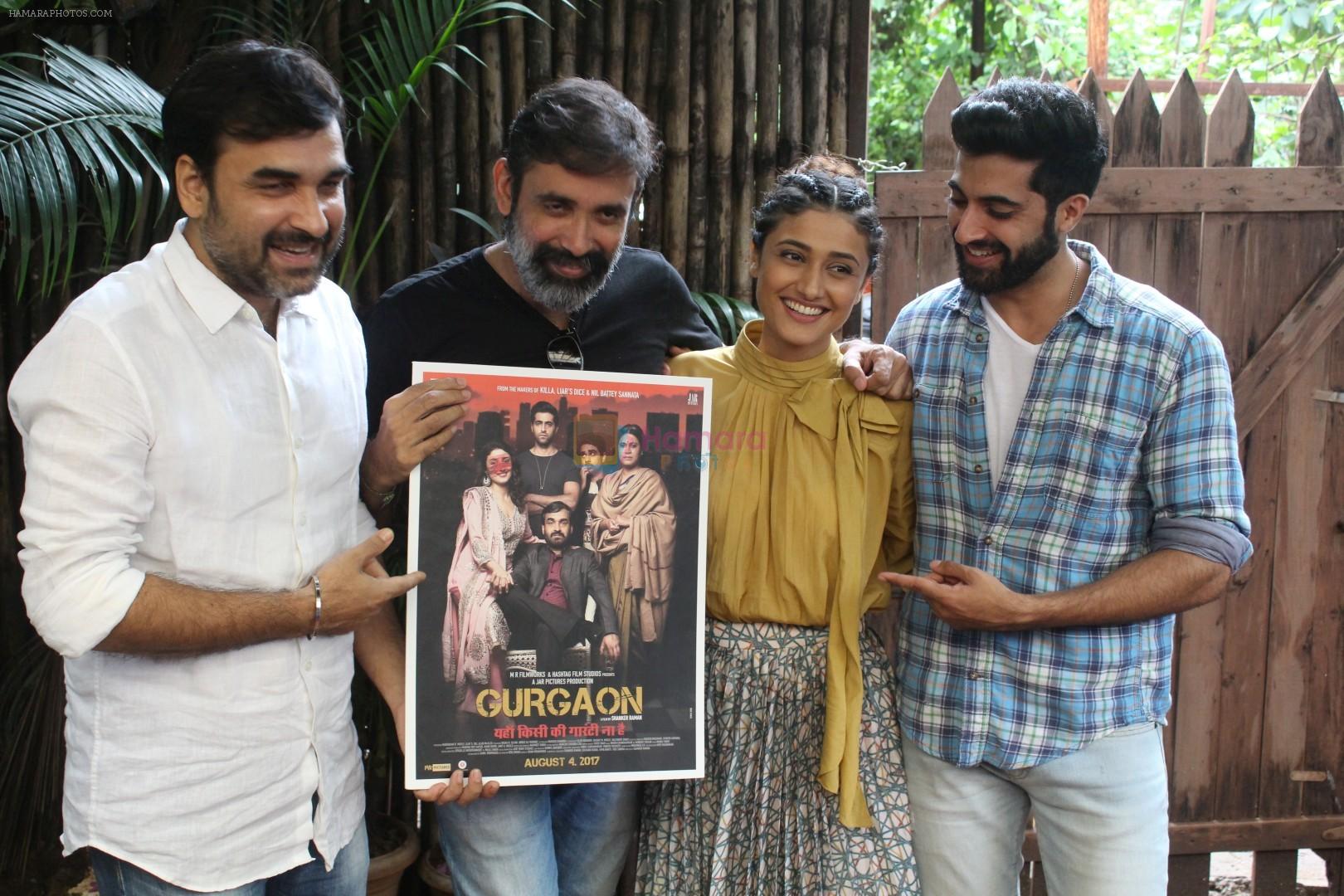 Shooting for Gurgaon was therapeutic experience