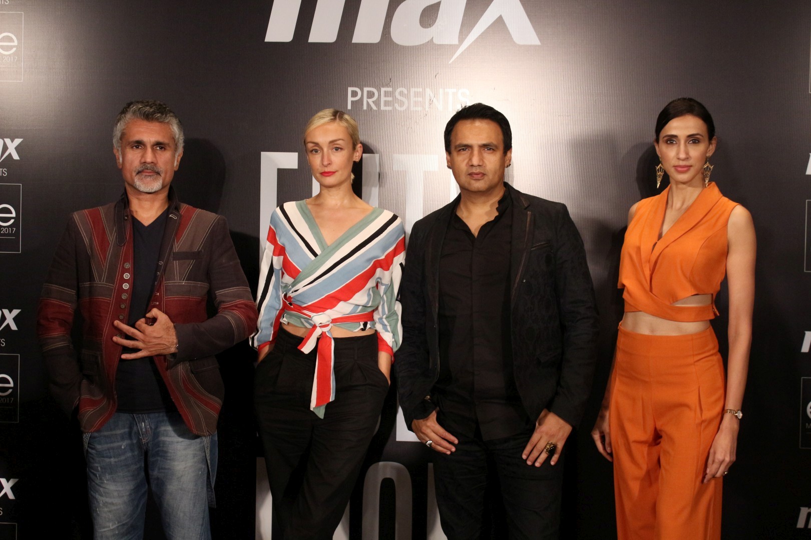 Arjun Khanna, Marc, Alesia at the Final Stage Of Audition of The World ...