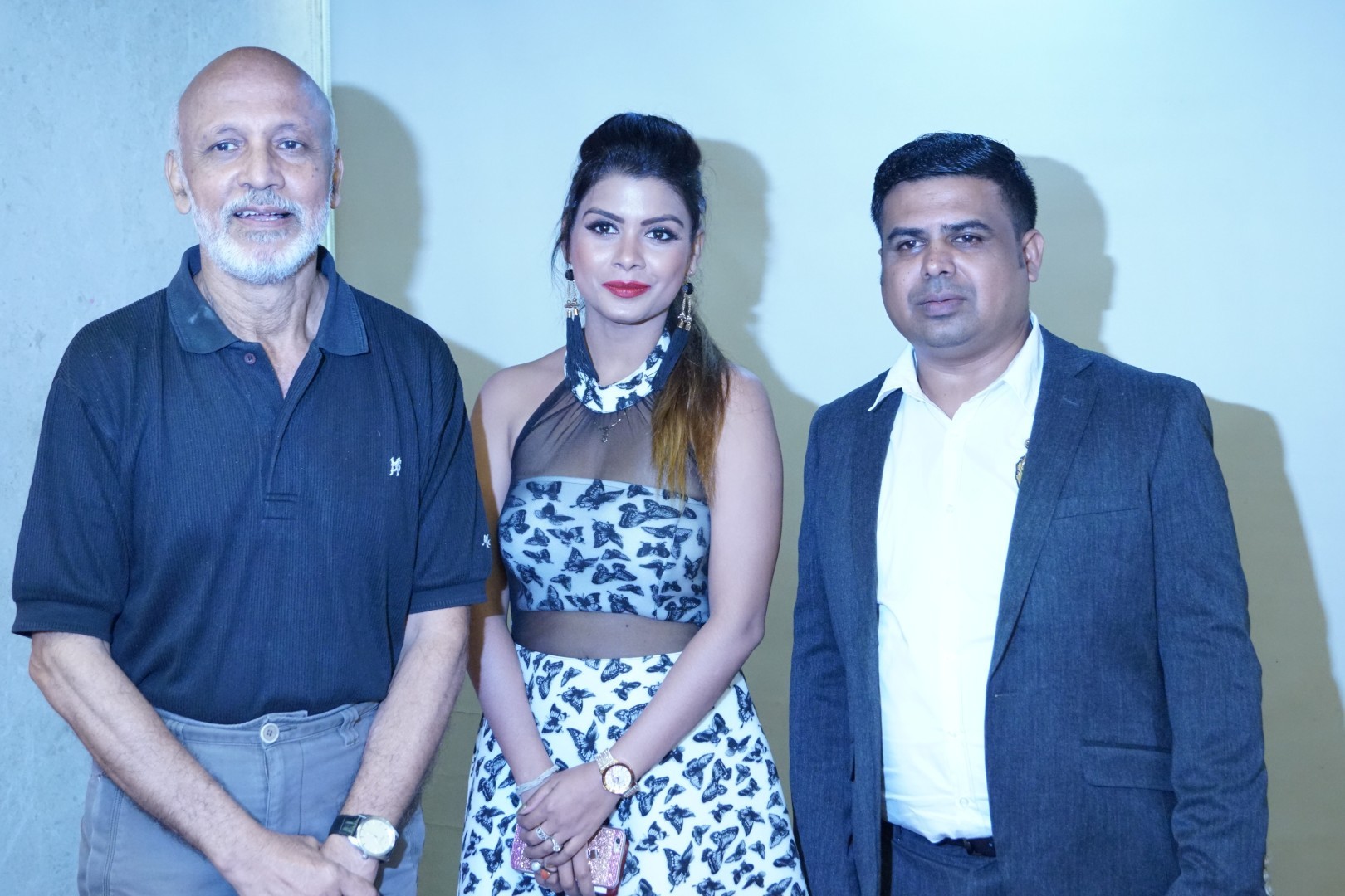 Swapna Patil, A K Bir, Rajesh Mohanty at the Announcement Of Film Antardhwani- Inner Voice