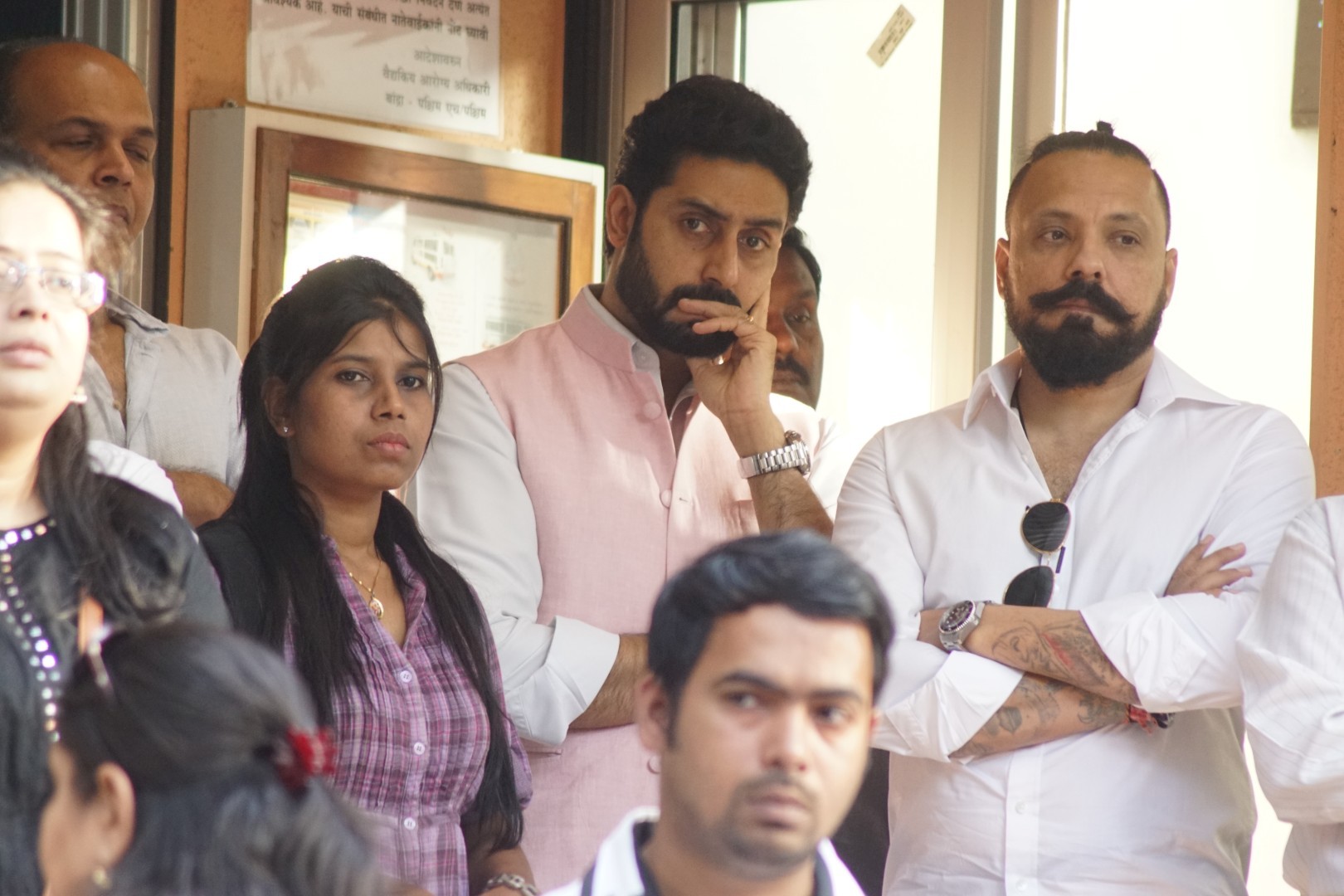 Abishek Bachchan, Rohit Shetty at the Final Rite Of Director Neeraj Vora