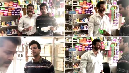 Anil Kapoor And Rajkummar Rao Join PadMan Challenge