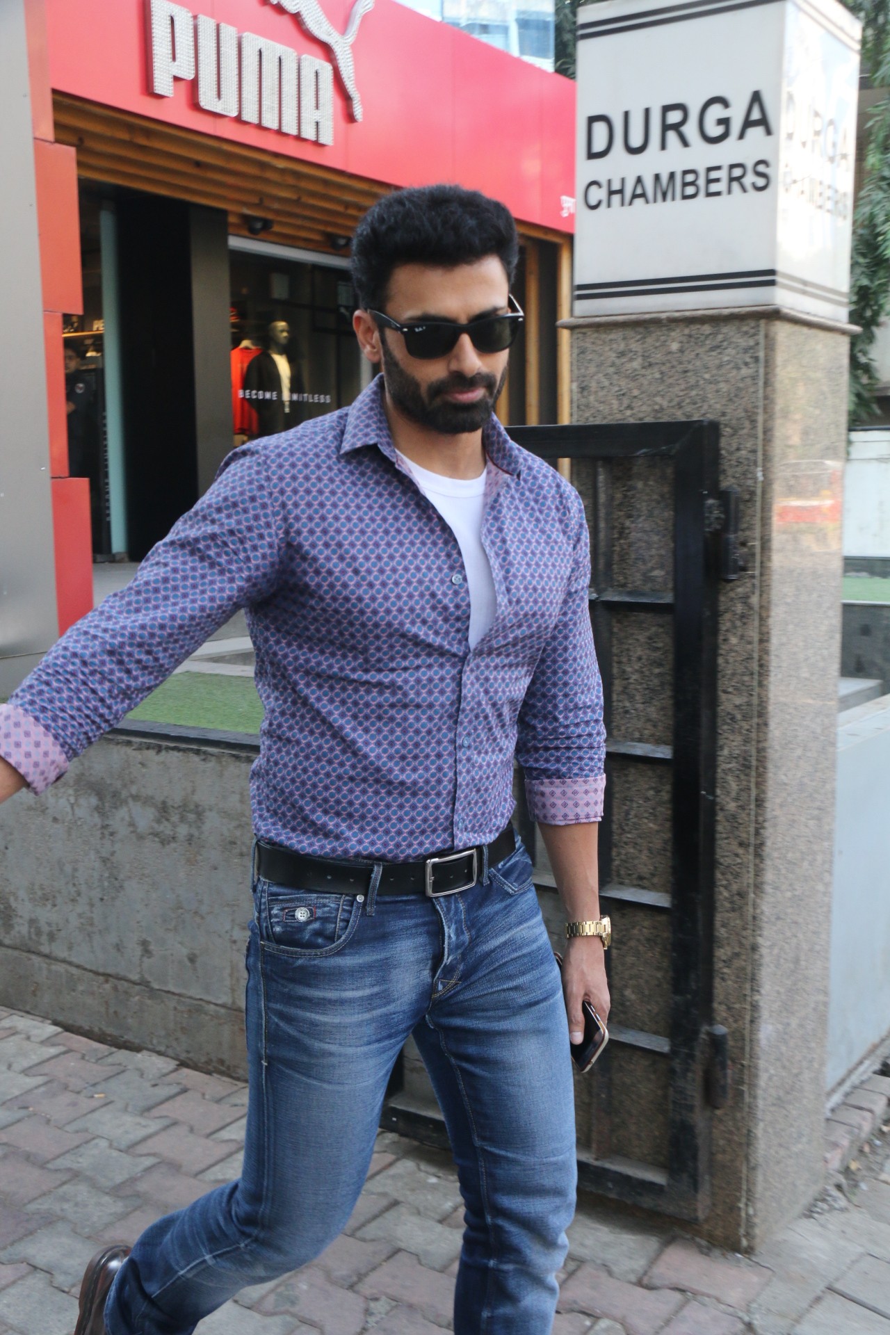 Dev Gill spotted at khar, Mumbai