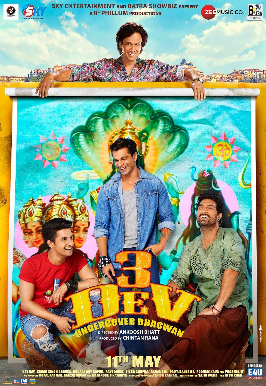 '3 dev' is here with a really cool poster: Varun Dhawan