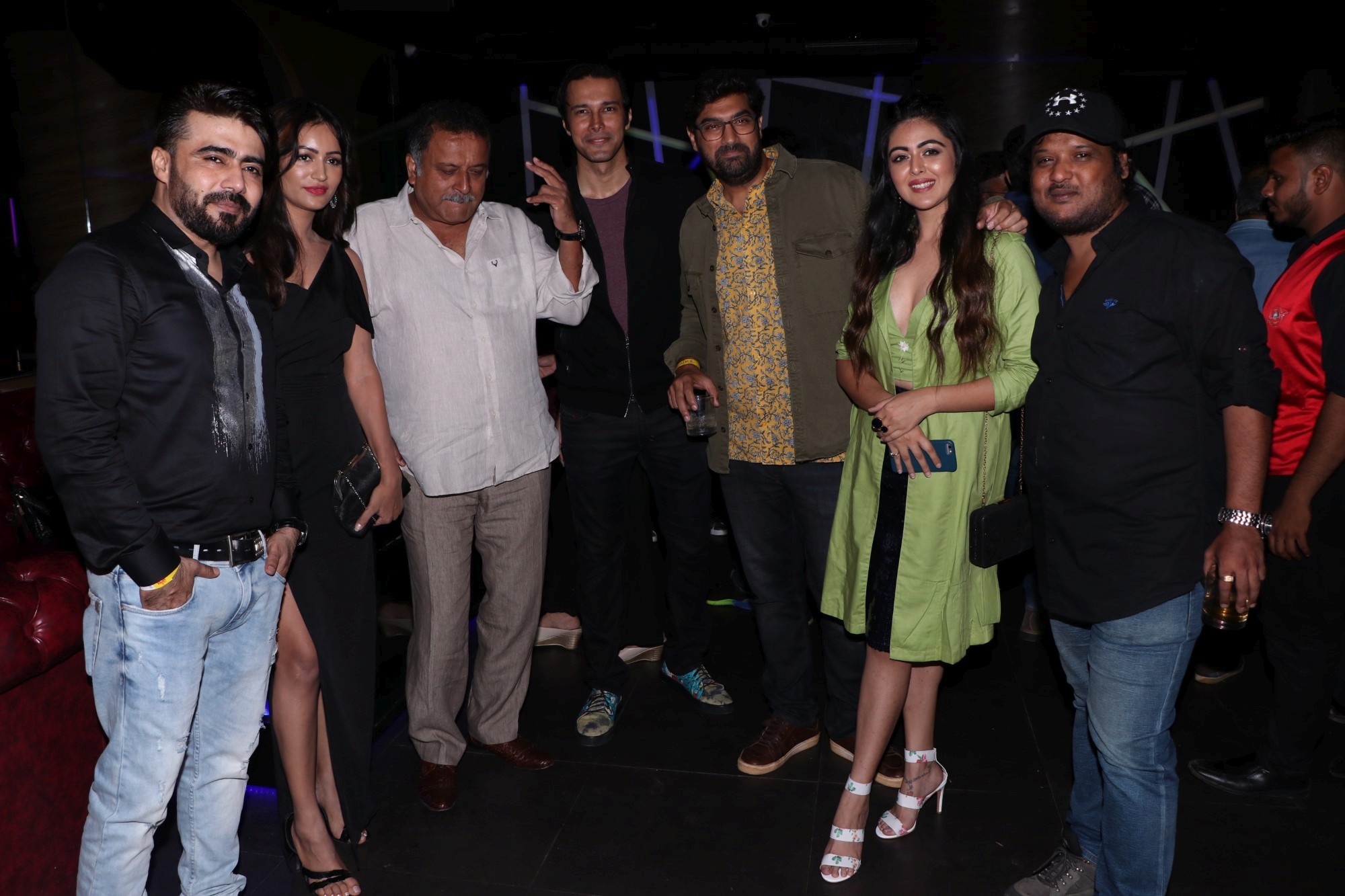 Rajneesh Duggal Kunaal Roy Kapoor At Party Of Ravinder Jeet Dariyas