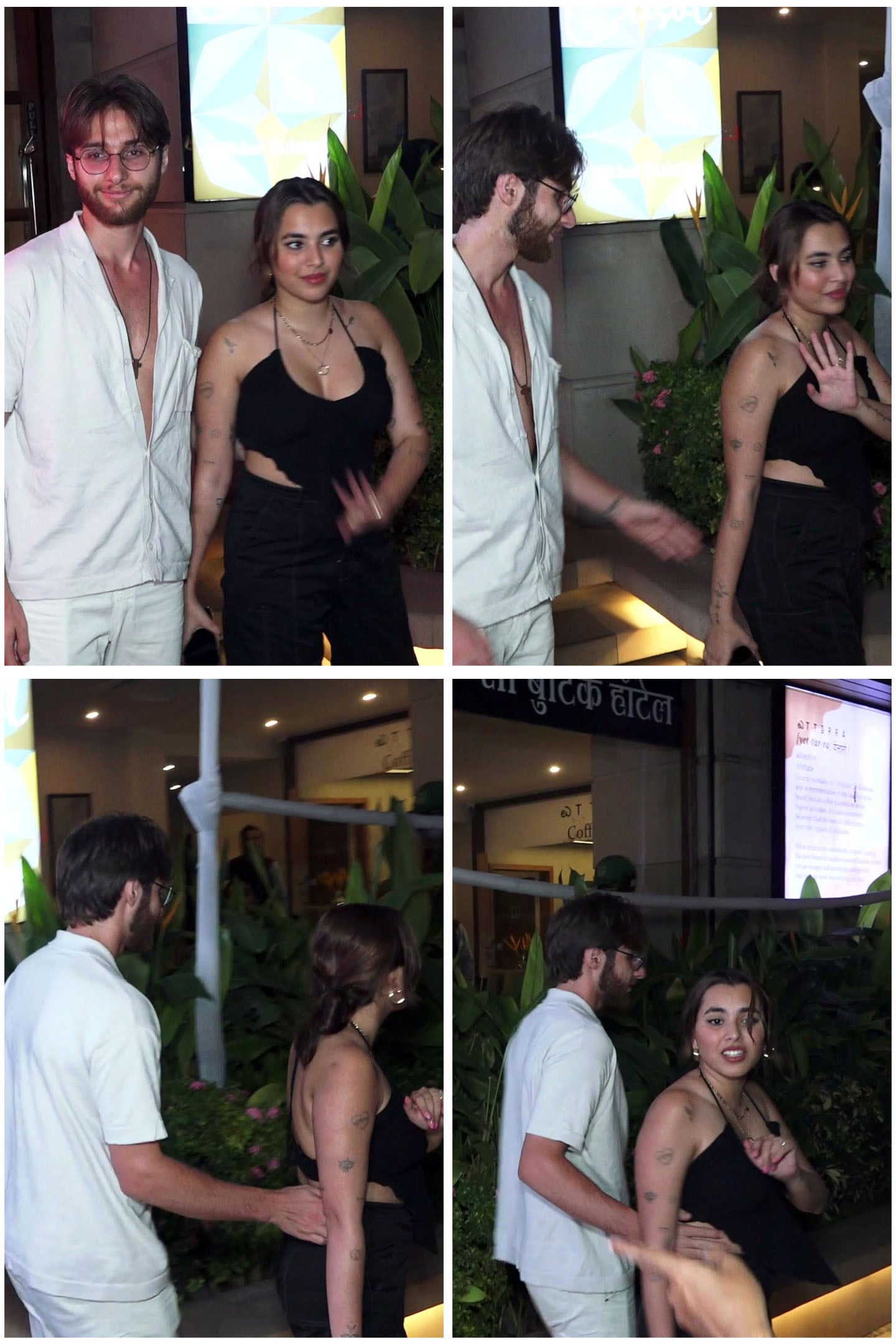 Aaliyah Kashyap and Shane attend Karan Mehta Birthday Party