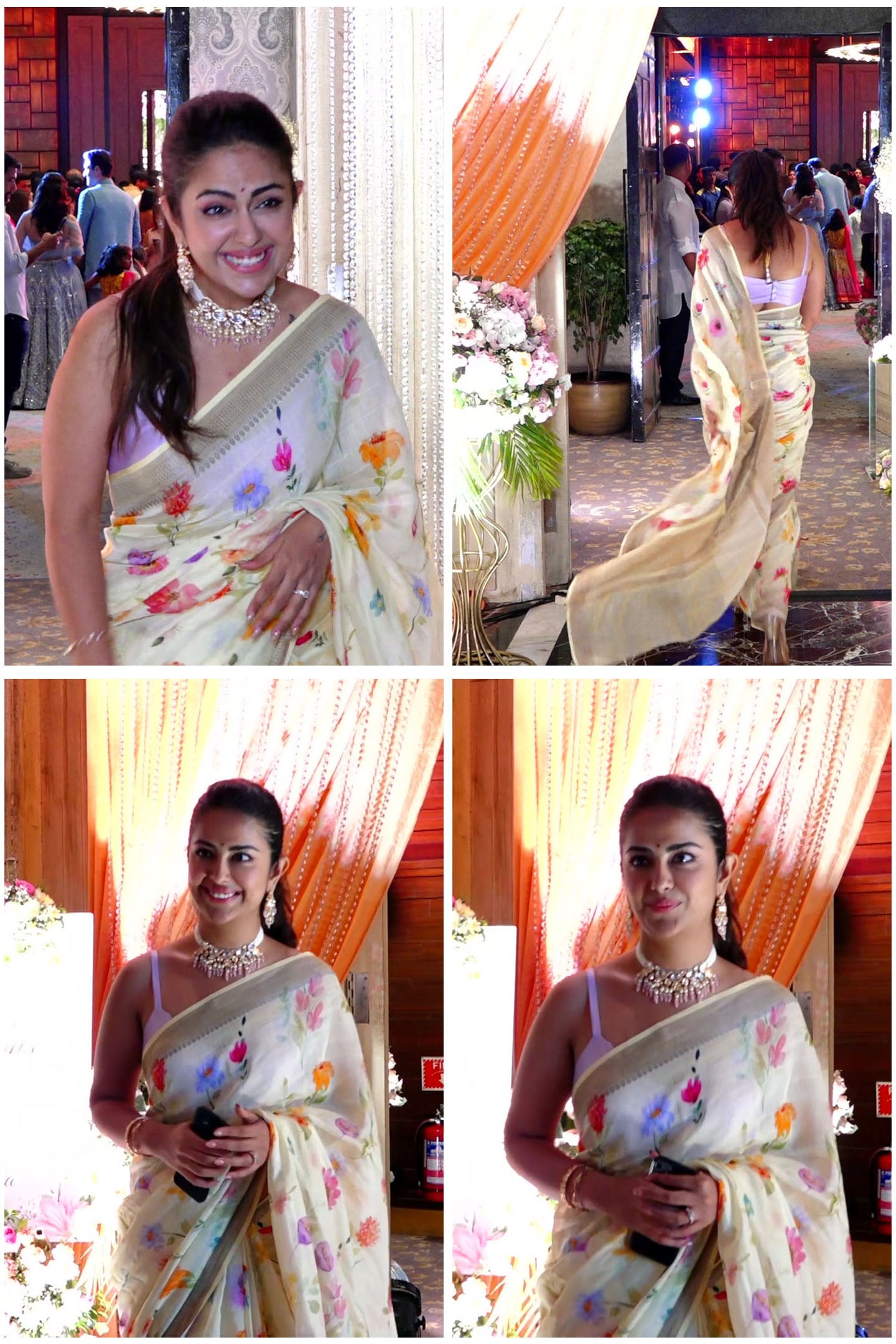 Avika Gor at Krishna Bhatt and Vedant Sarda wedding