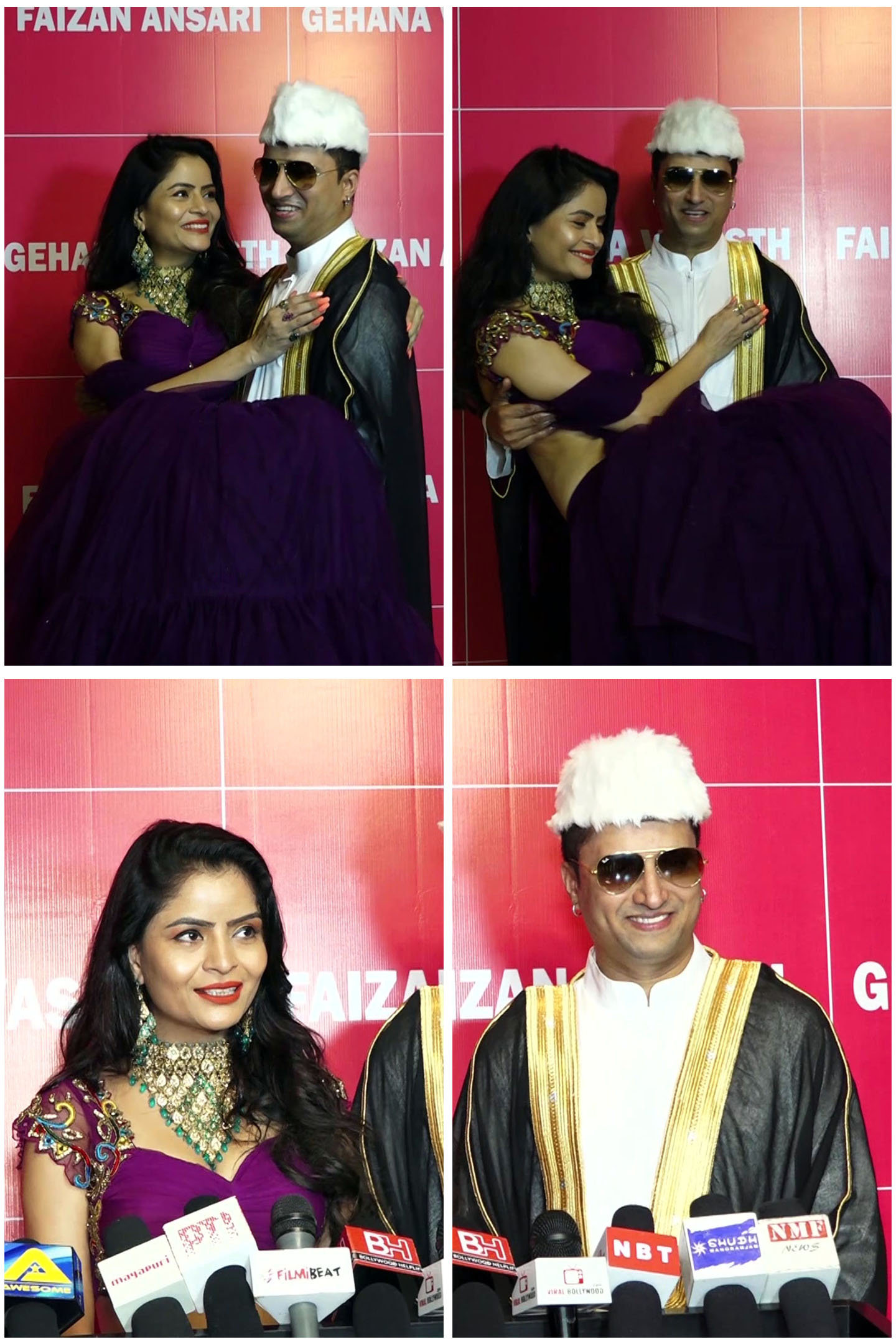 Gehana Vasisth Birthday Faizan Ansari Celebrates