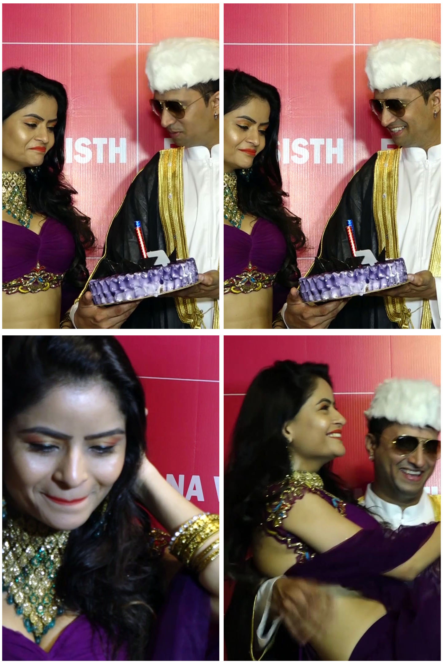 Gehana Vasisth birthday: Faizan Ansari celebrates