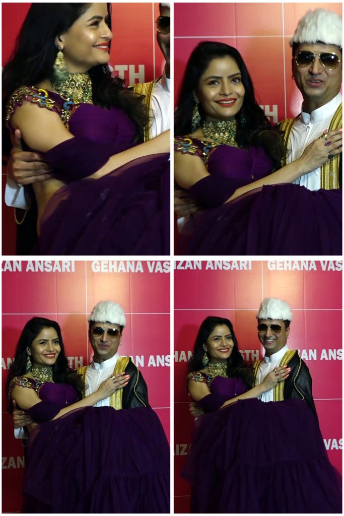 Gehana Vasisth Birthday Faizan Ansari Celebrates