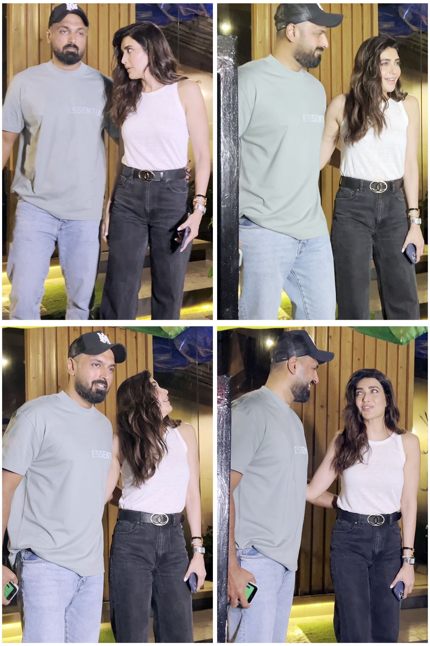 Karishma Tanna with Varun Bangera seen at Mizu