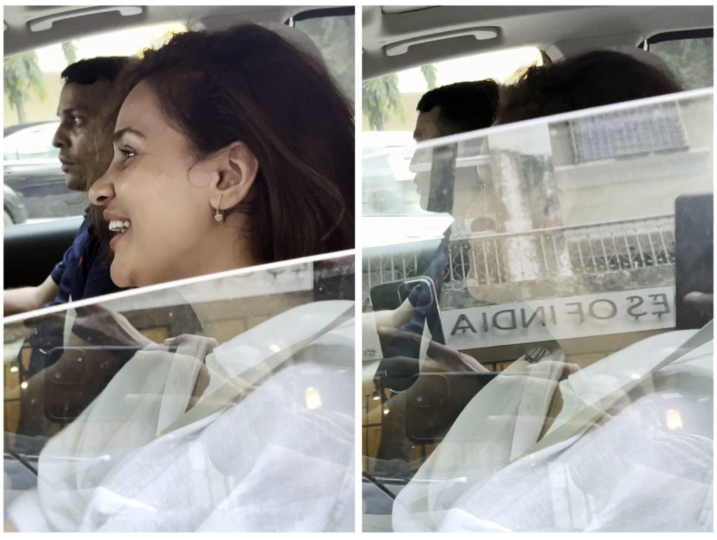 Neha Sharma and Aisha seen at Shades of India in Bandra