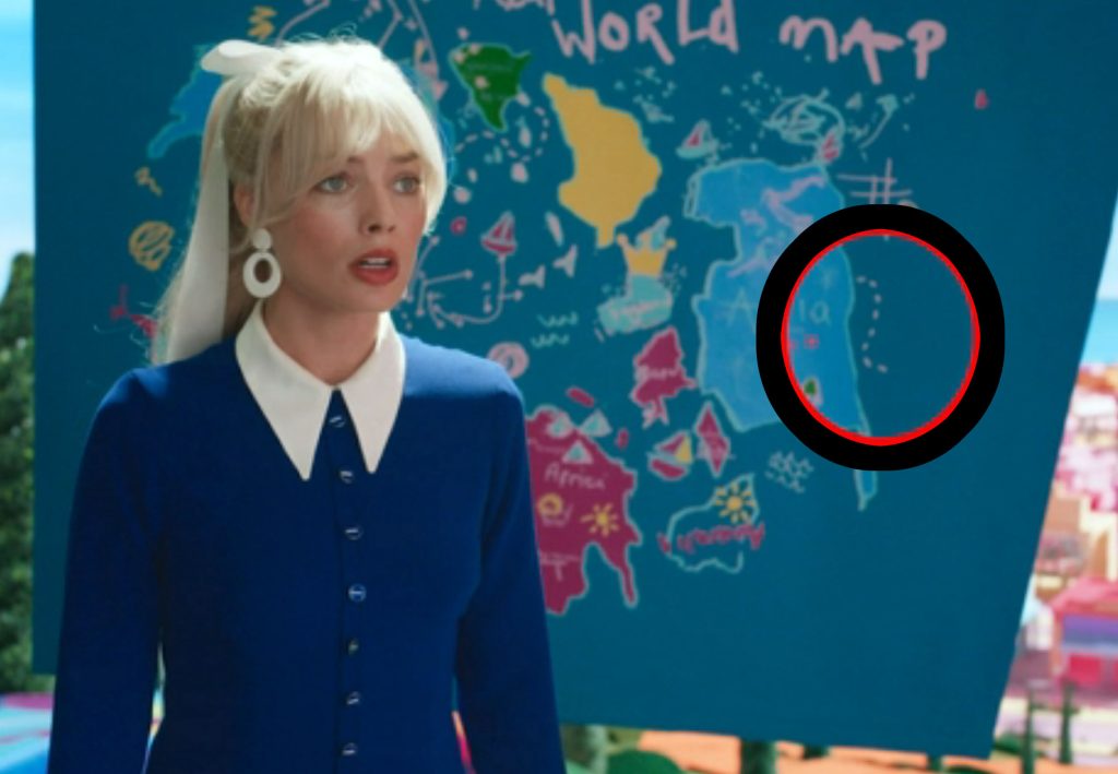 Barbie (2023) starring Margot Robbie and Ryan Gosling