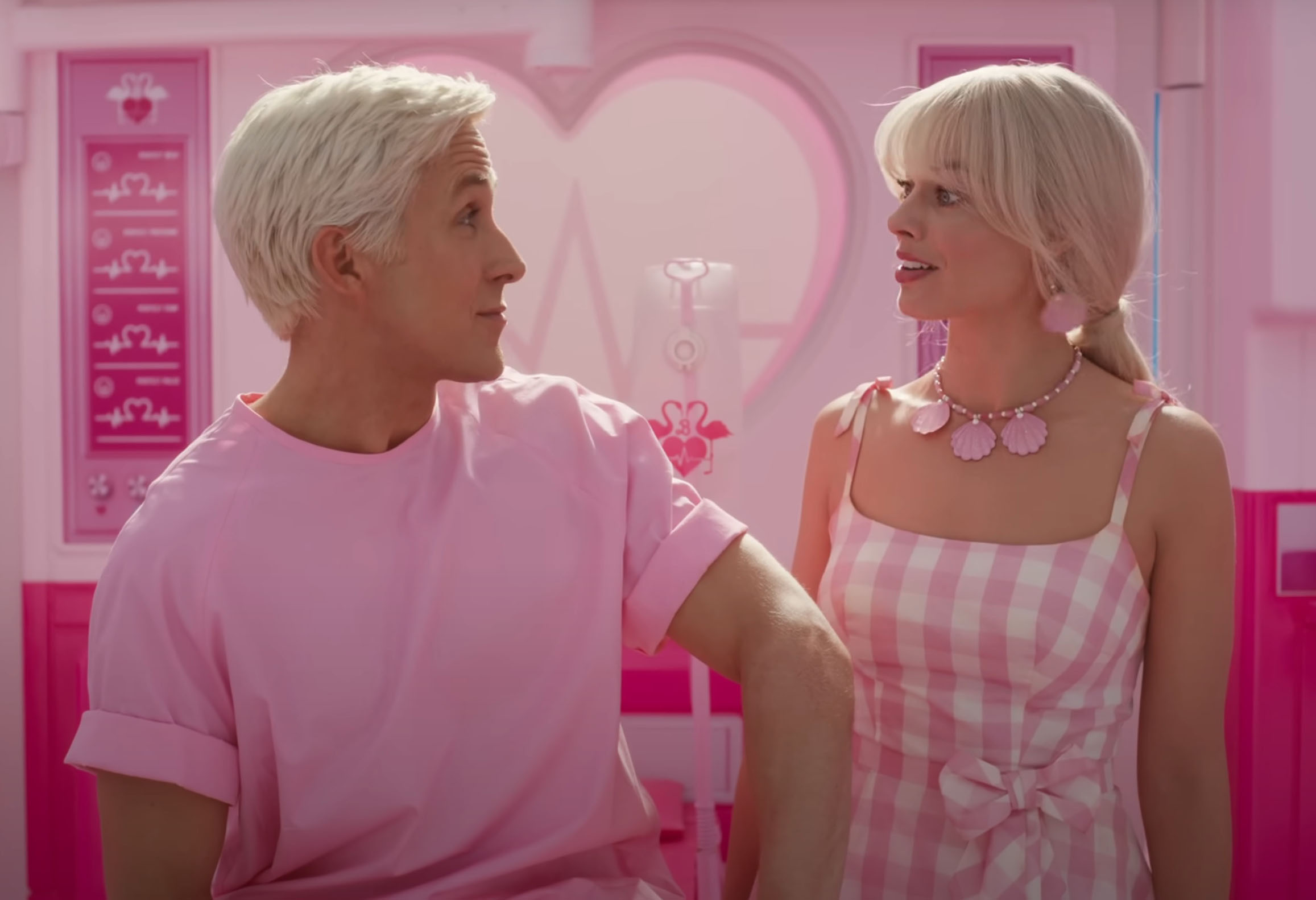 Barbie (2023) starring Margot Robbie and Ryan Gosling
