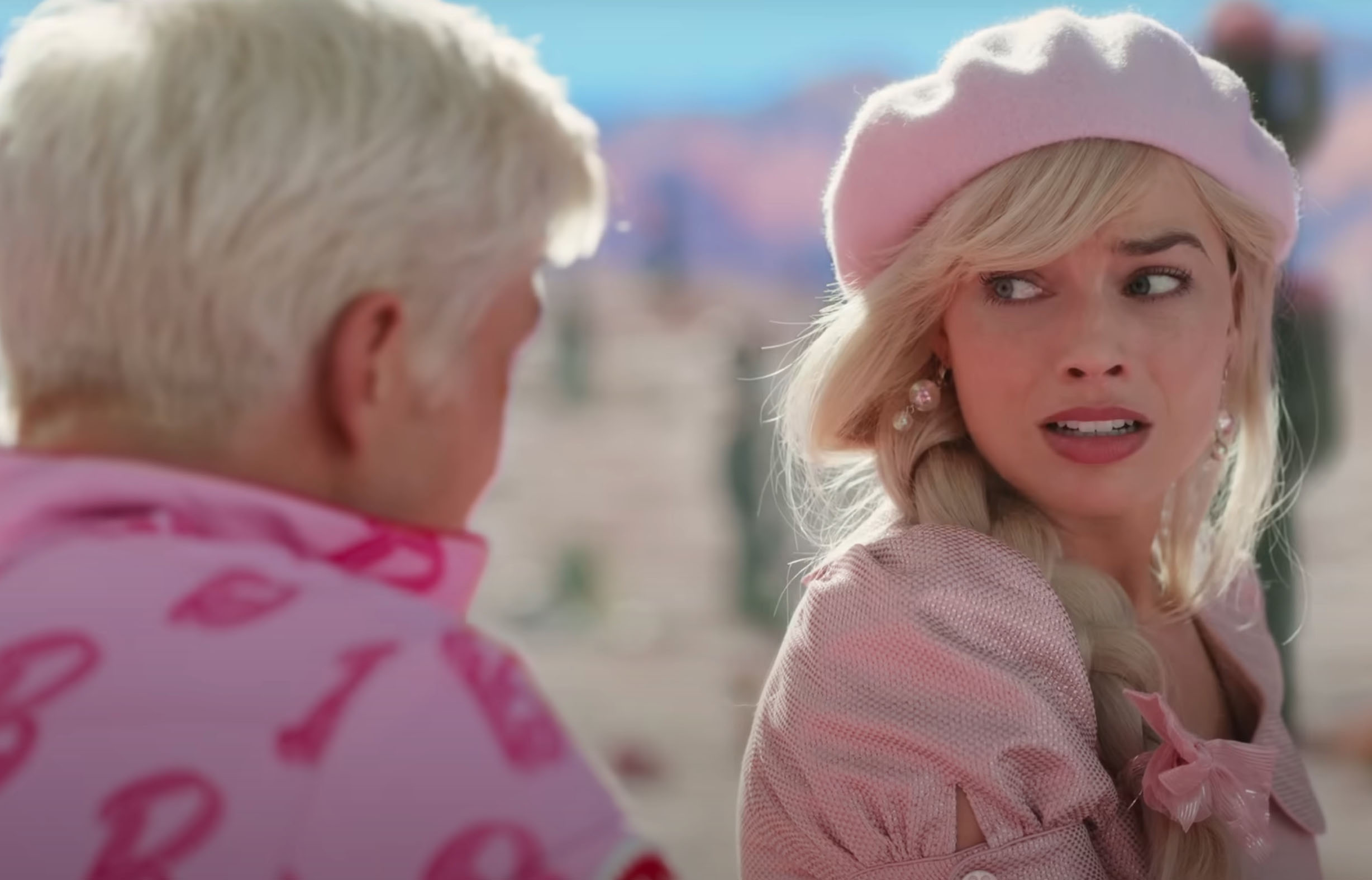 Barbie (2023) starring Margot Robbie and Ryan Gosling