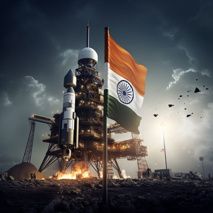 Chandrayaan-3 Vikram Lander's Historic Touchdown on Moon